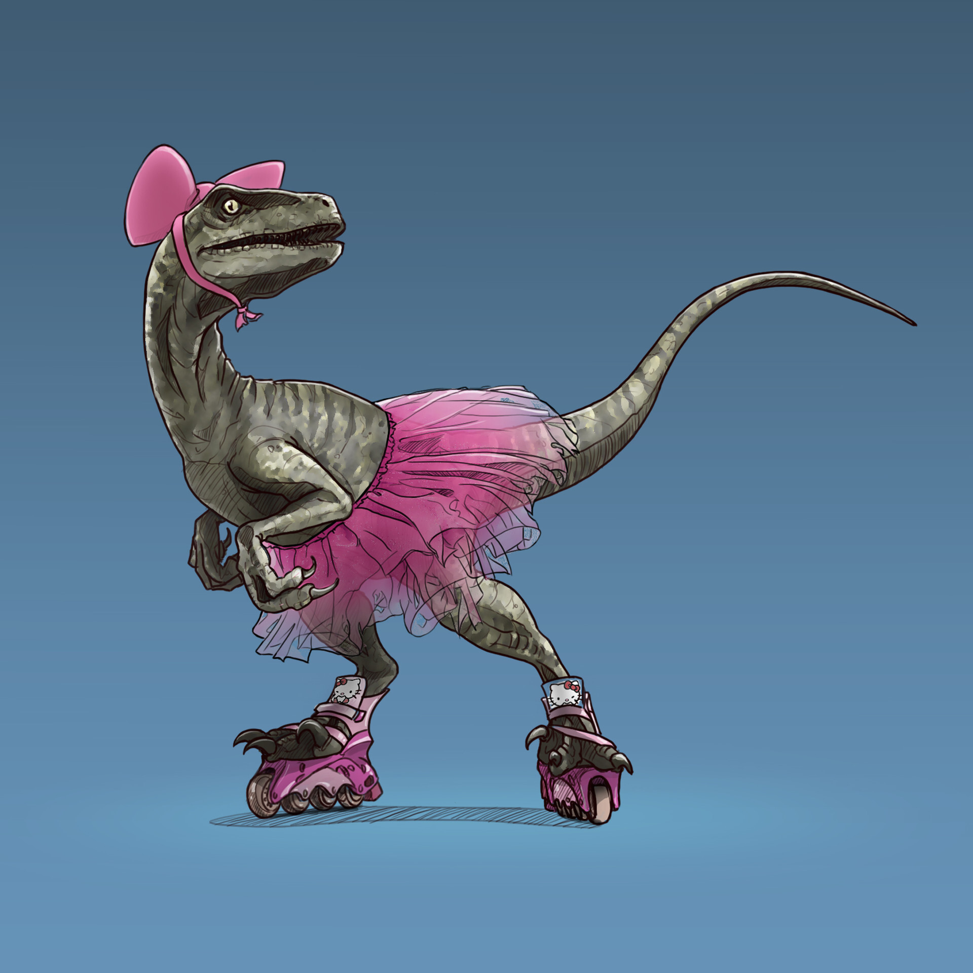 ArtStation - Raptor Kitty