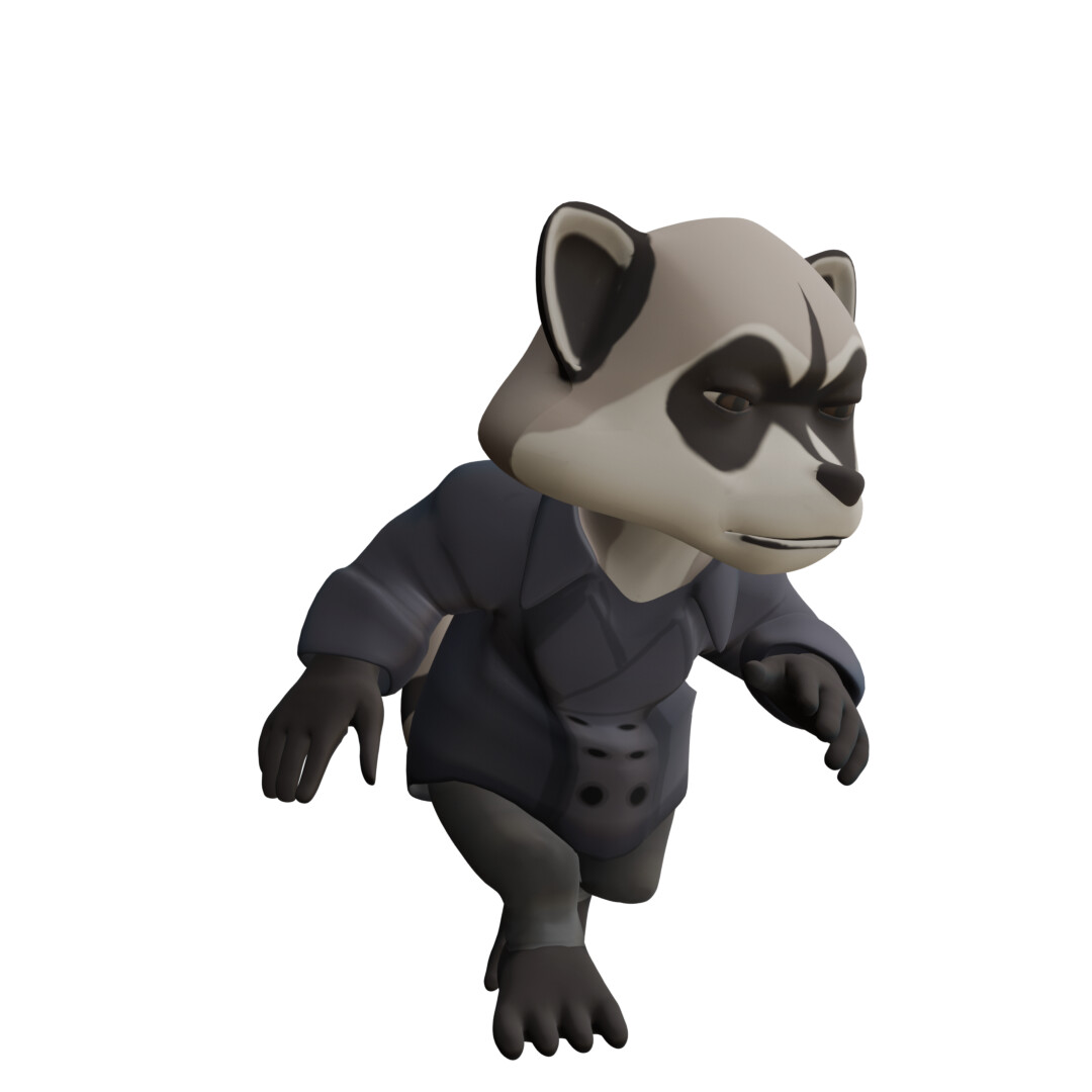 ArtStation - Roger the Raccoon Rogue