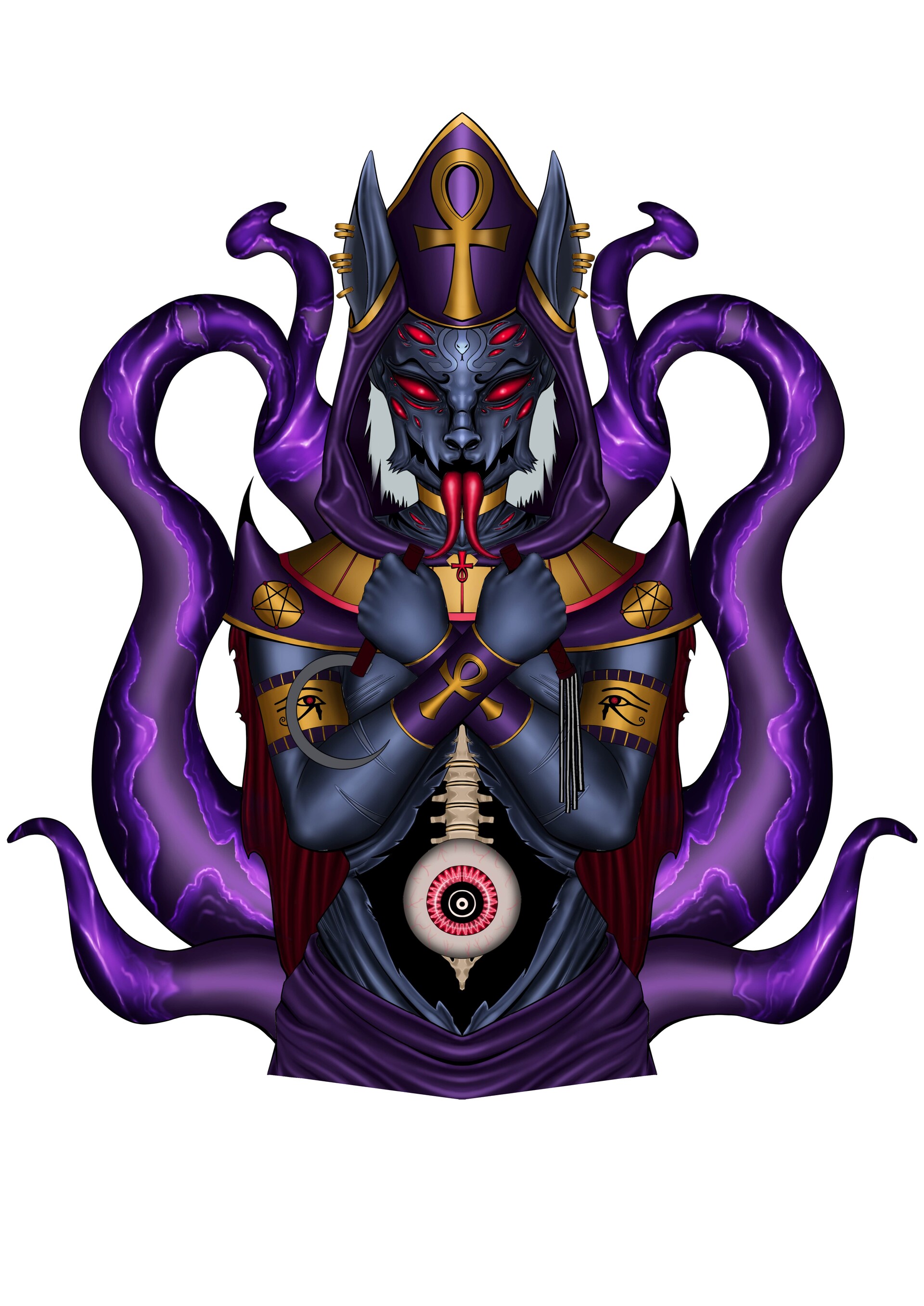 ArtStation - Heavy metal demon