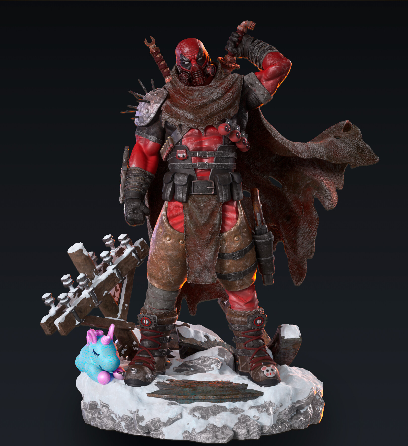 Paulo Lopes - Deadpool Nuclear Winter Collectibles