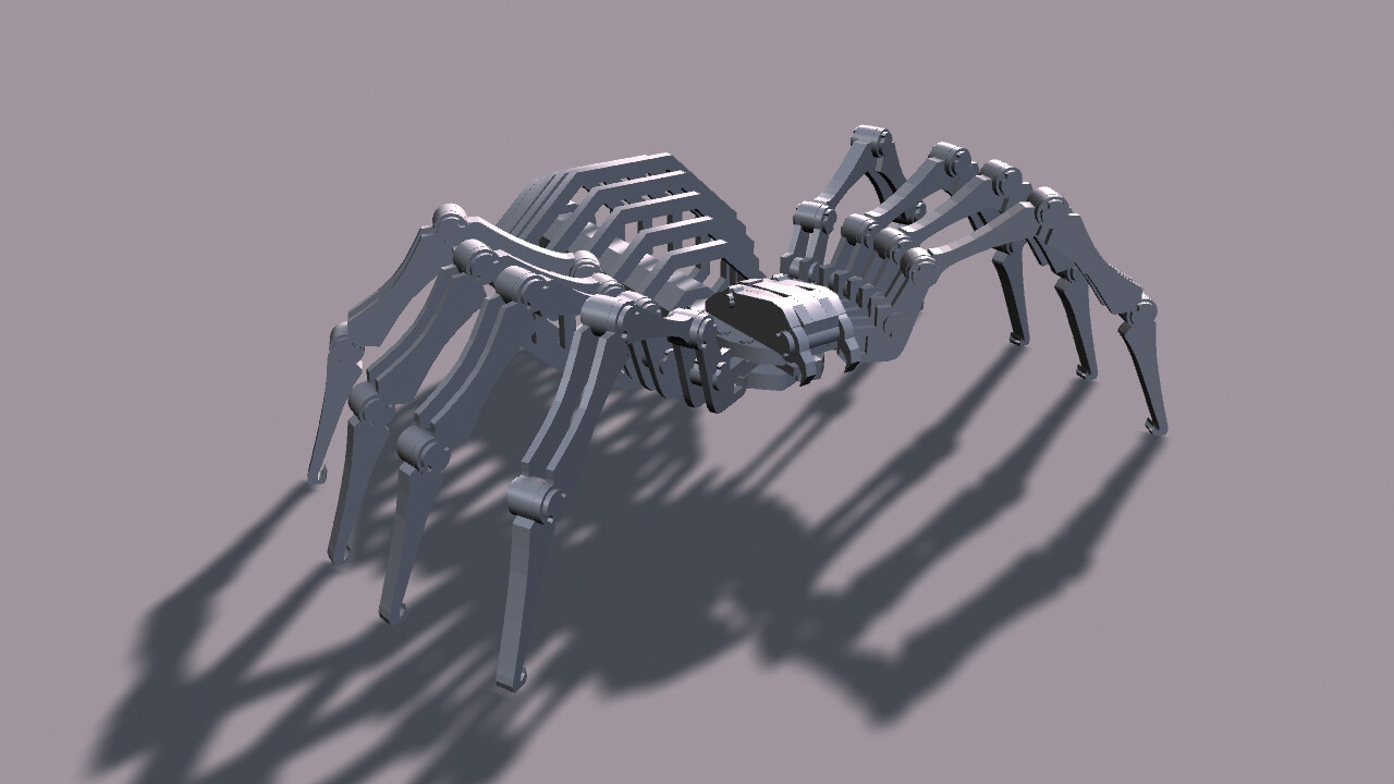 ArtStation - Spider Robot