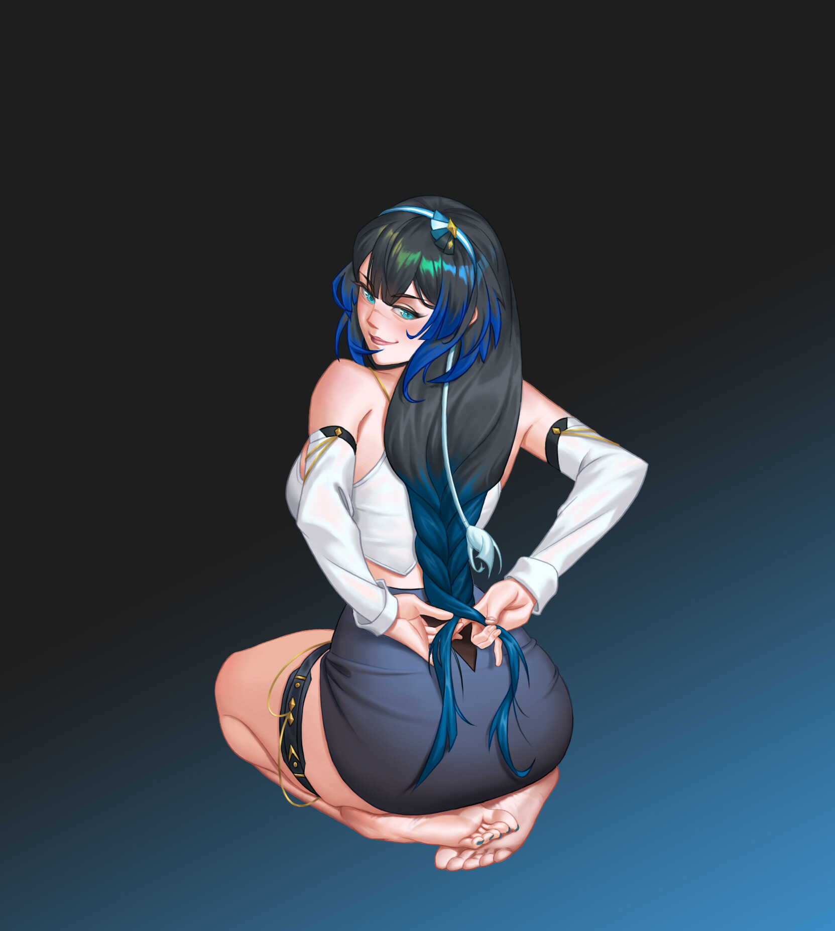 ArtStation - 尘白禁区凯西娅Katya