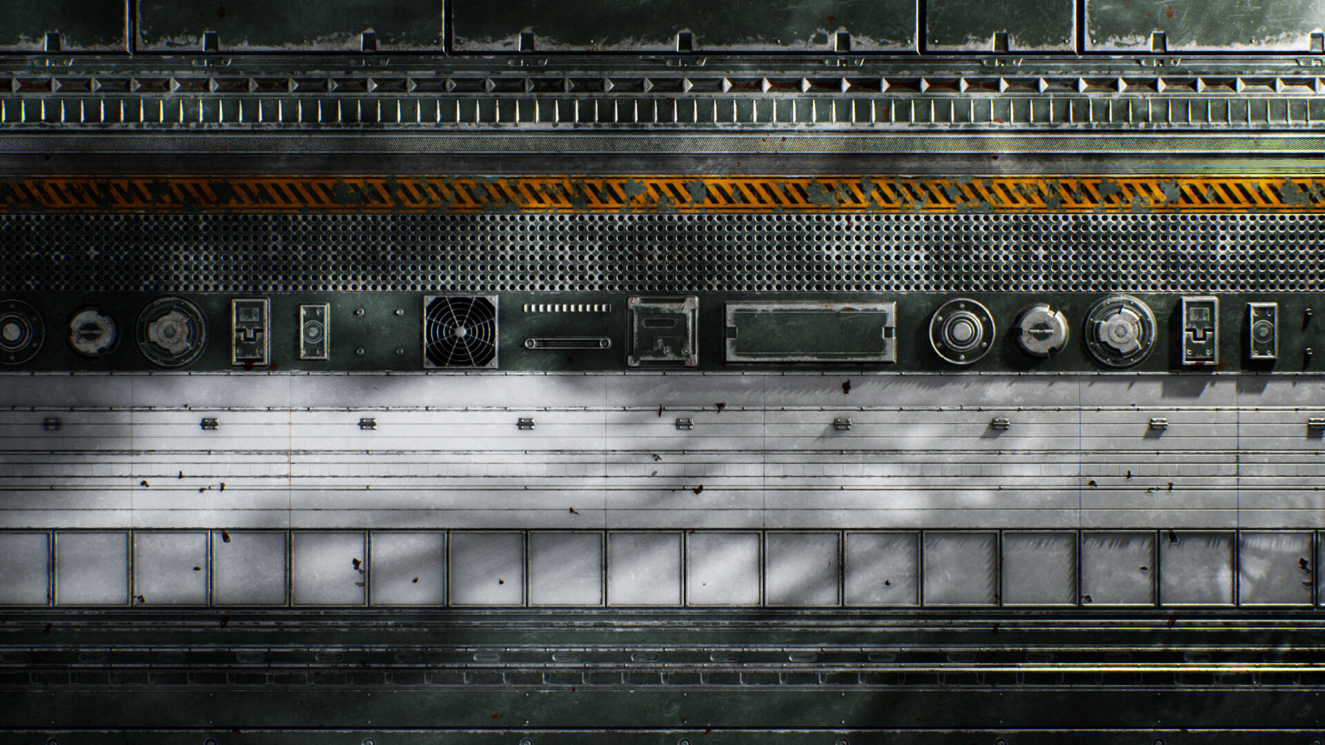 ArtStation - Metal Trim Sheet Materials