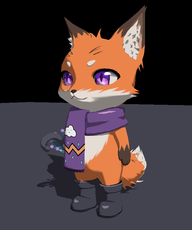 ArtStation - Rain Fox