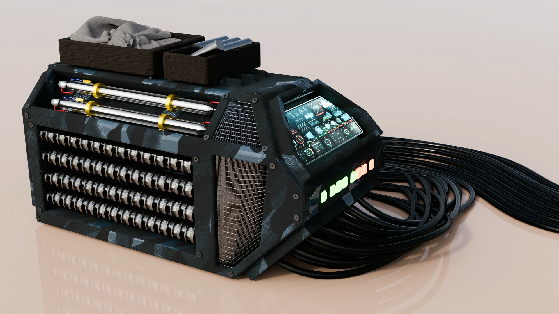 ArtStation - Electric generator of the future