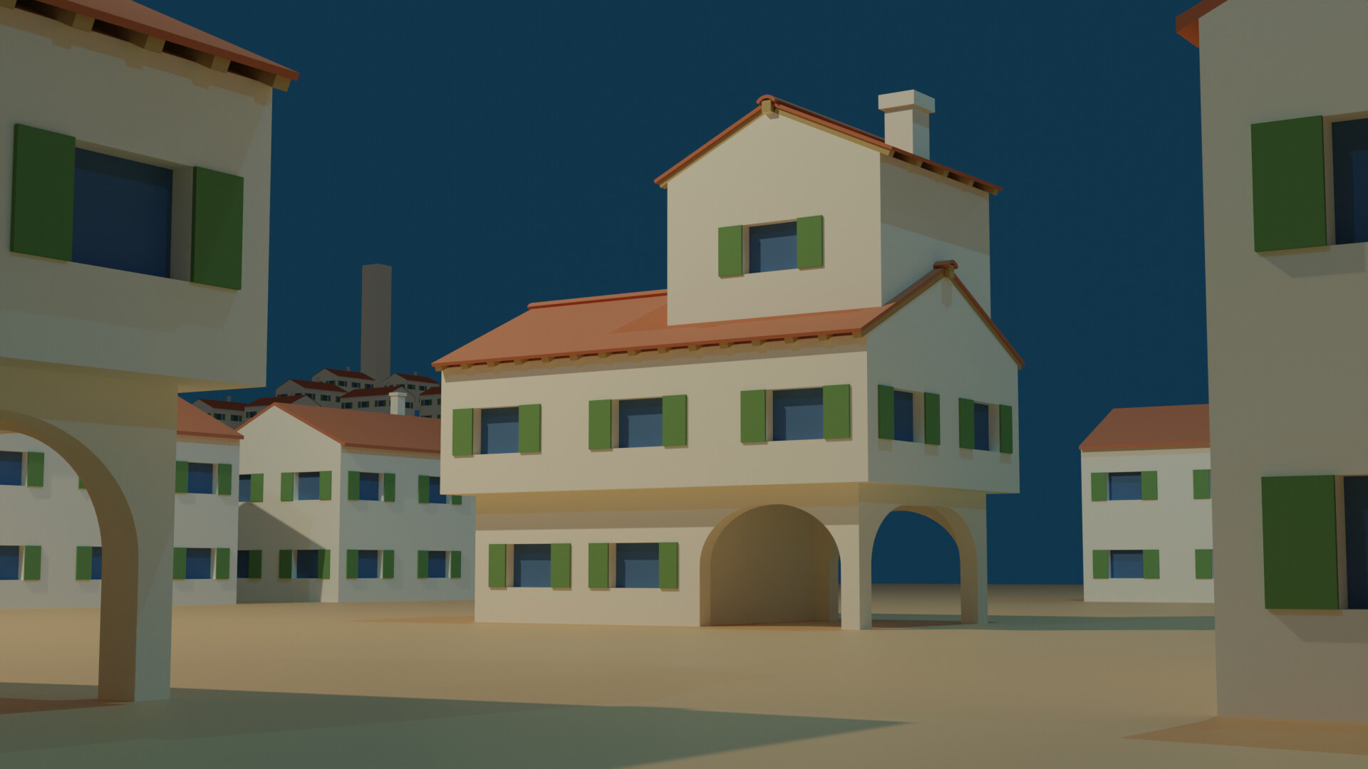 Benjamin Vizet - Blender 3D + Grease Pencil Backgrounds