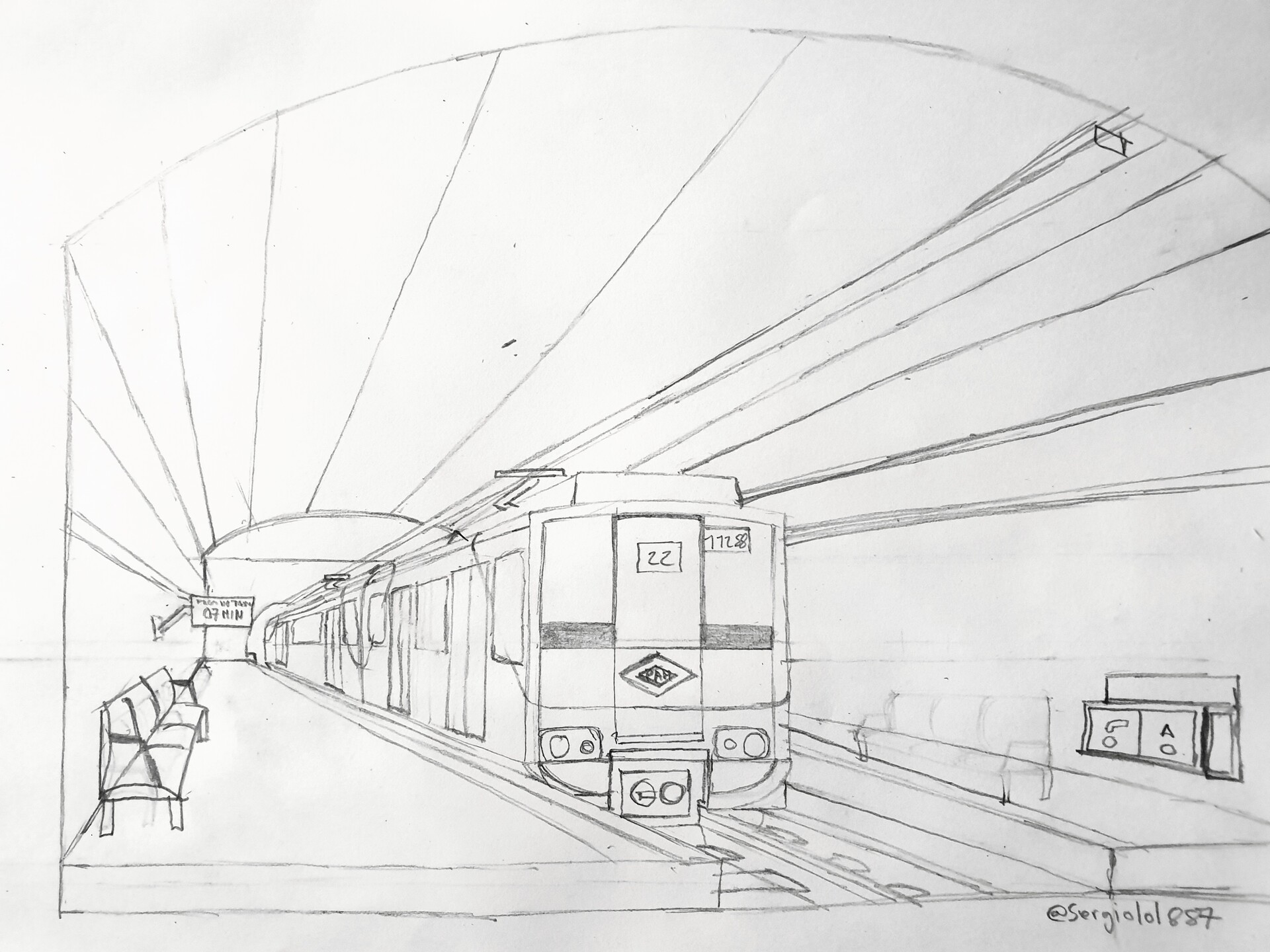 ArtStation - Metro Train