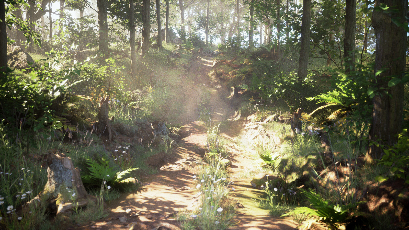 Ellen Hunton Anderson - Overgrown Forest Path