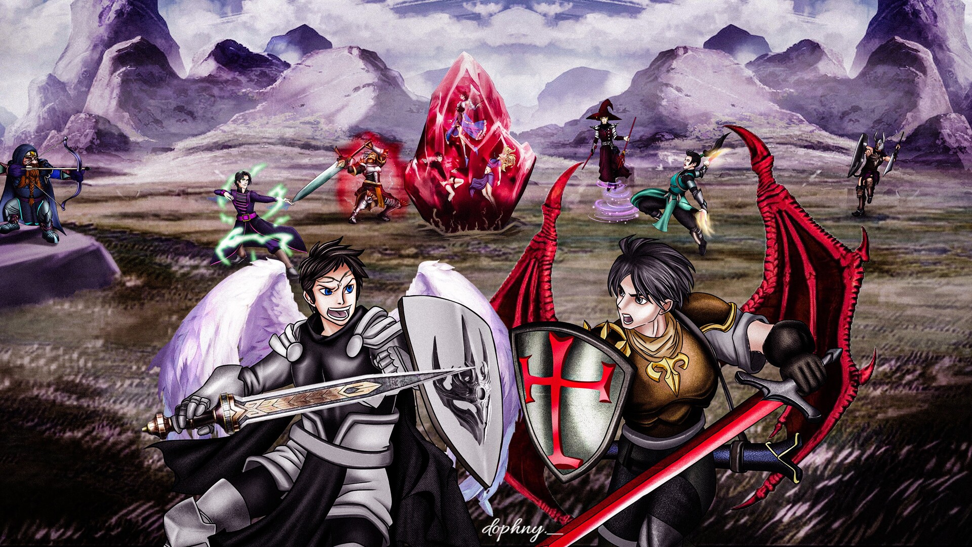 ArtStation - DND PARTY COMMISSION