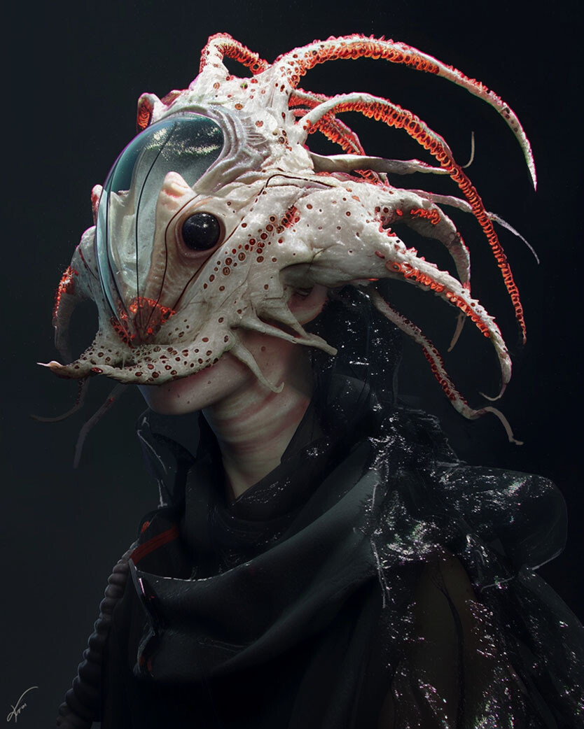 ArtStation - Octi - Master of the Fluidity Journey.