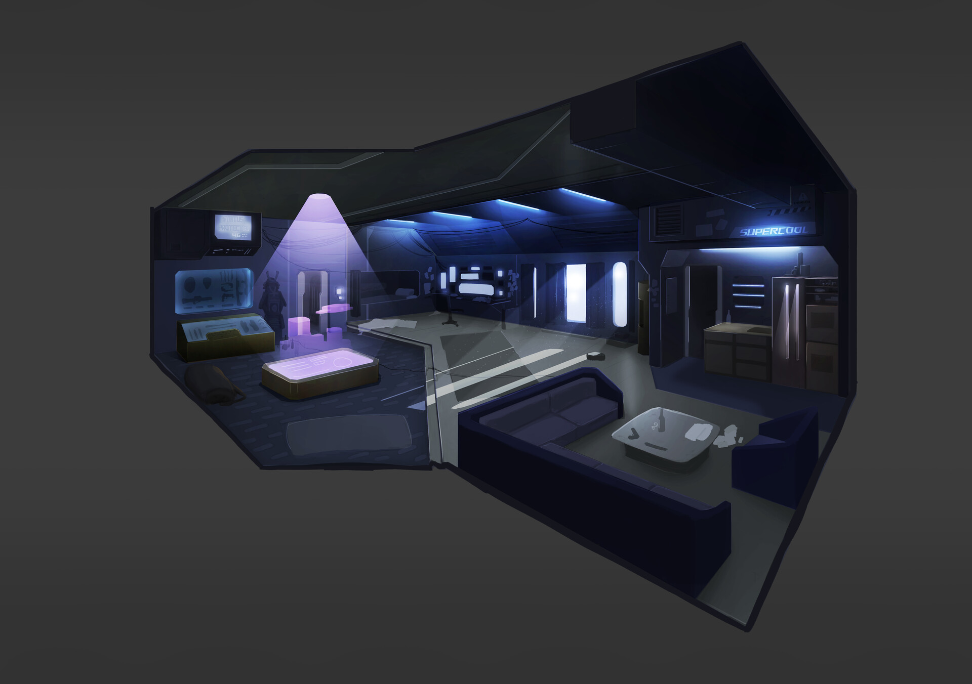 ArtStation - Cyberpunk Lofts