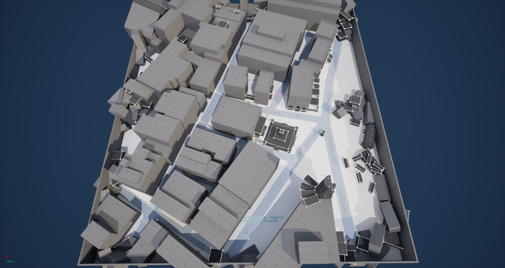 ArtStation - MONTREAL BATTLE MAP BLOCK OUT_LEVEL DESIGN_UPDATE_001 ...