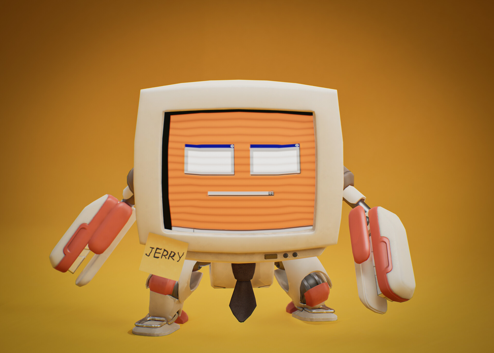 SSK3D - Jerry Bot | Game Jam Character