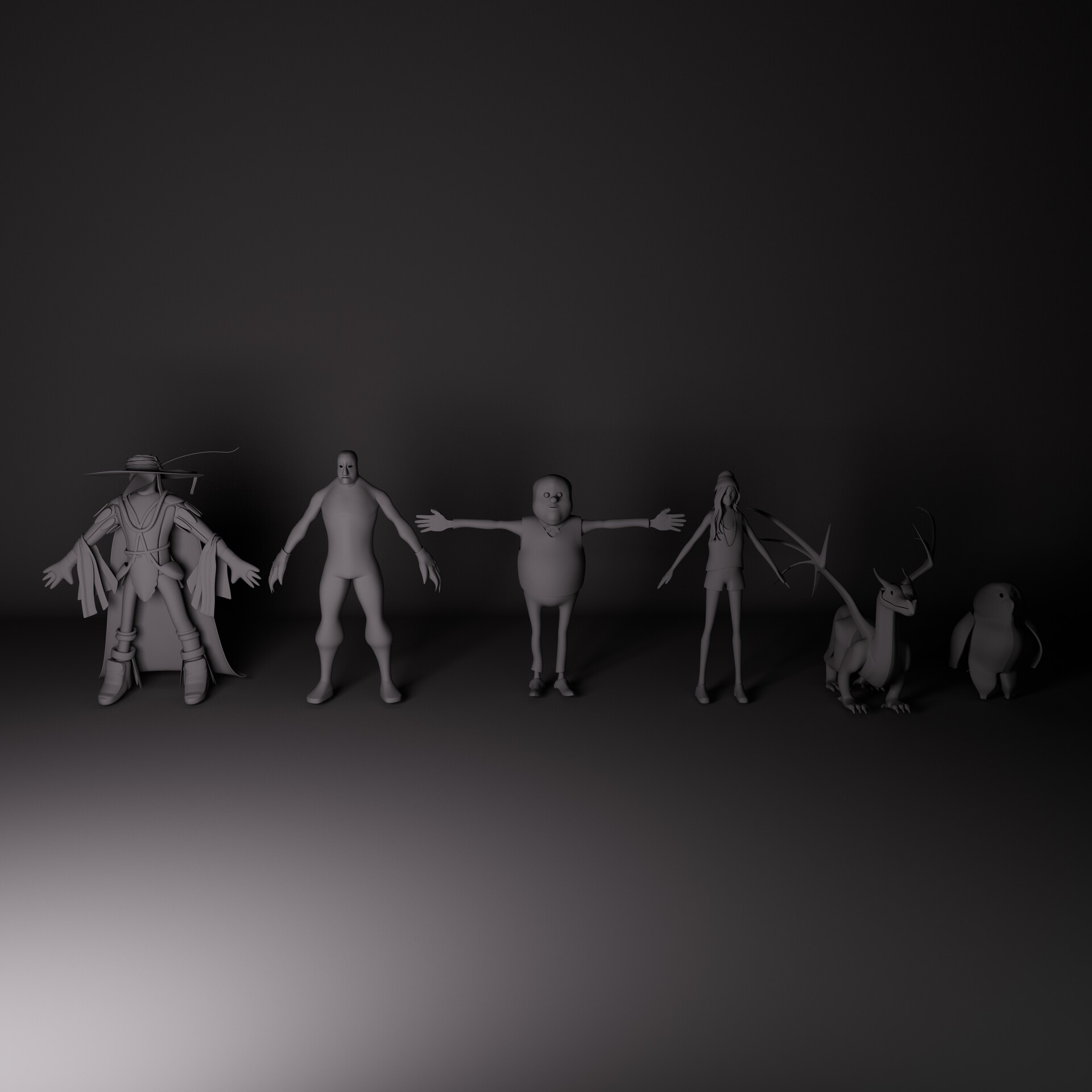 ArtStation - Character Modeling