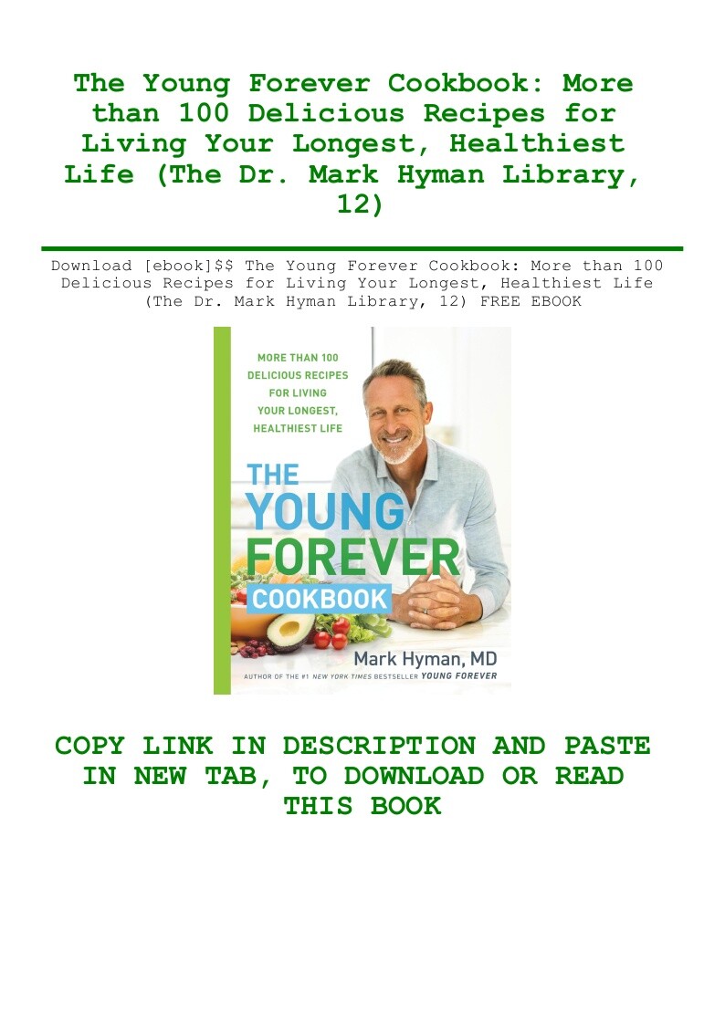 ArtStation - Download [ebook]$$ The Young Forever Cookbook More than ...