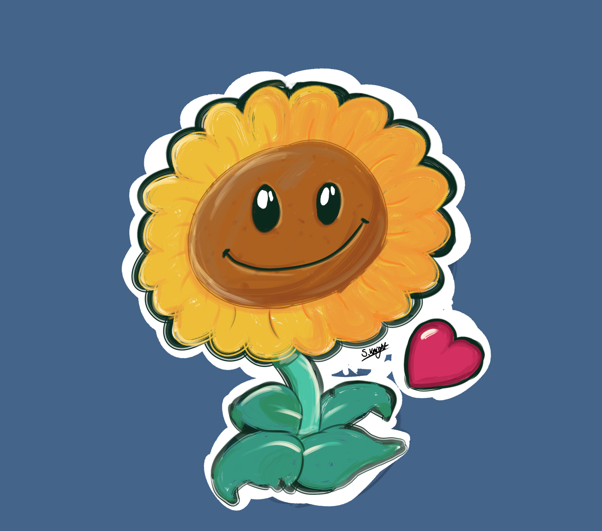 ArtStation - PVZ Sunflower