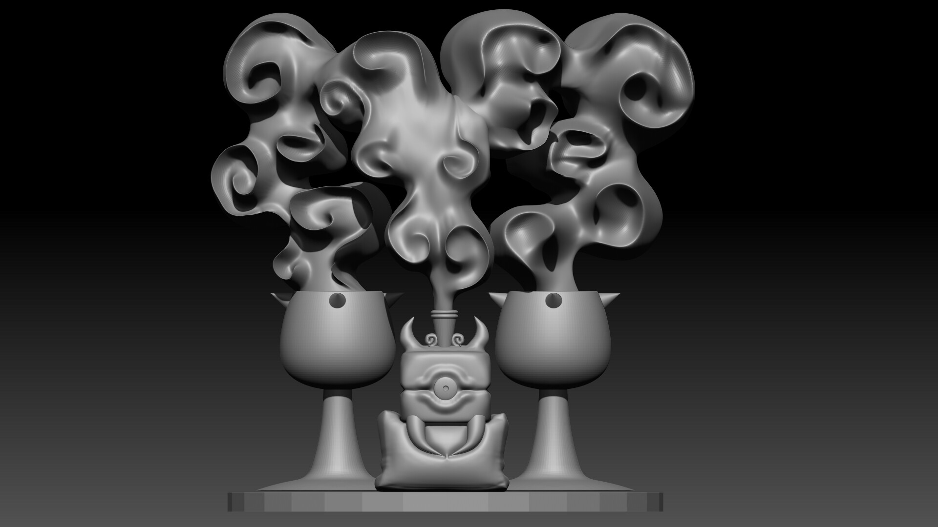 ArtStation - Black Illusion Ritual - 3D Model