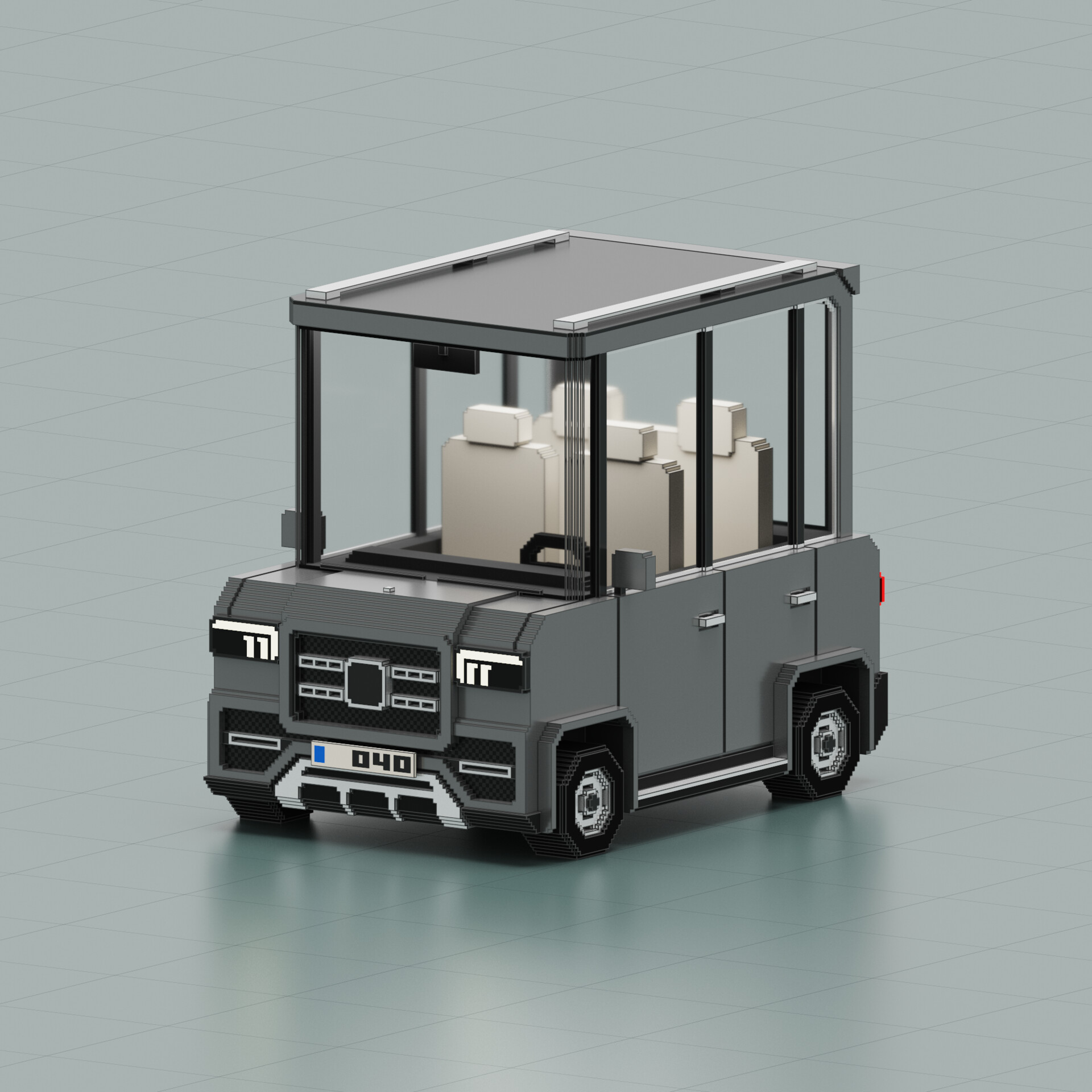 Voxelicious - Voxel Vehicles Pack 035 - 056 (22 vehicles)