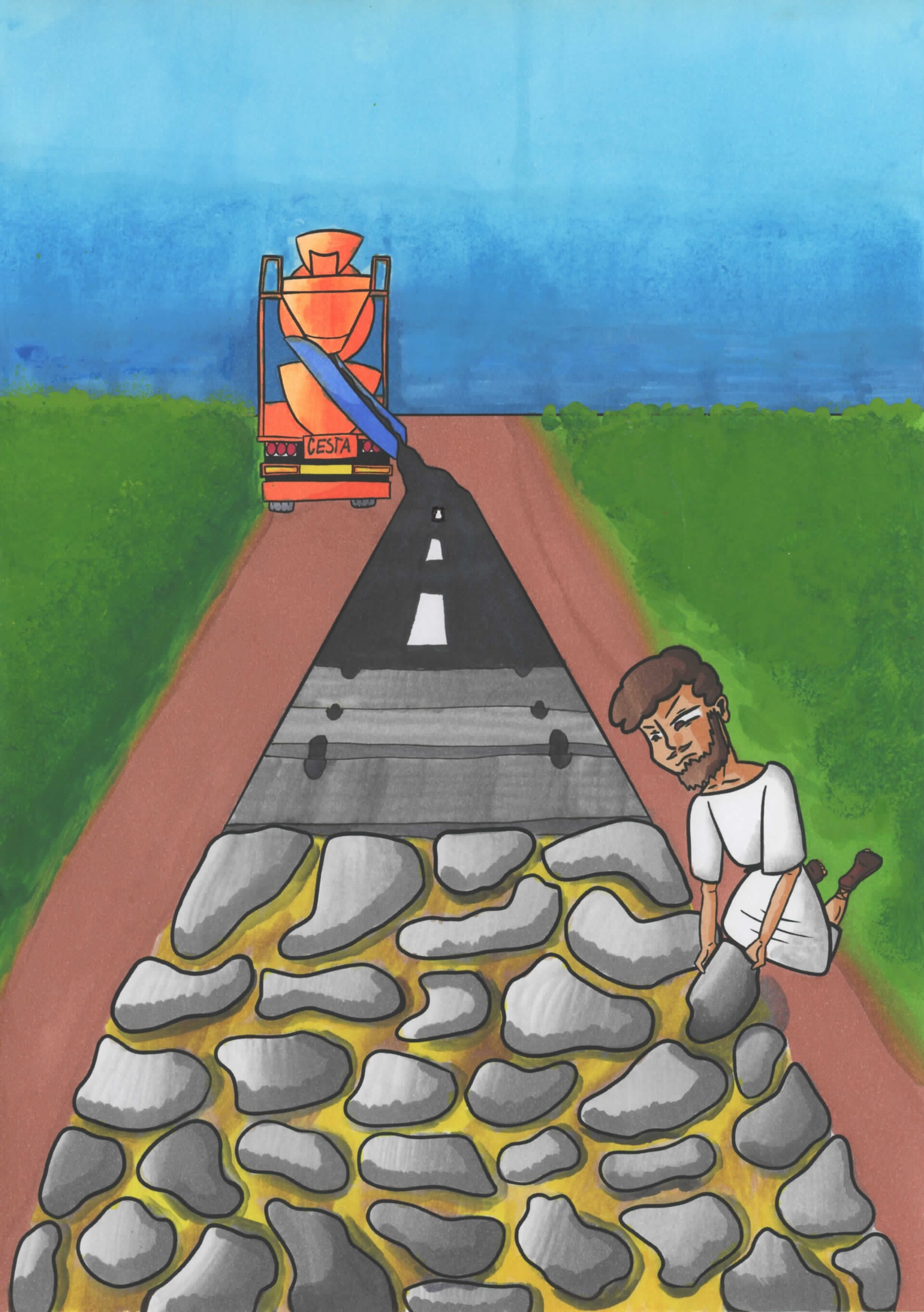 ArtStation - "Road to the Future"