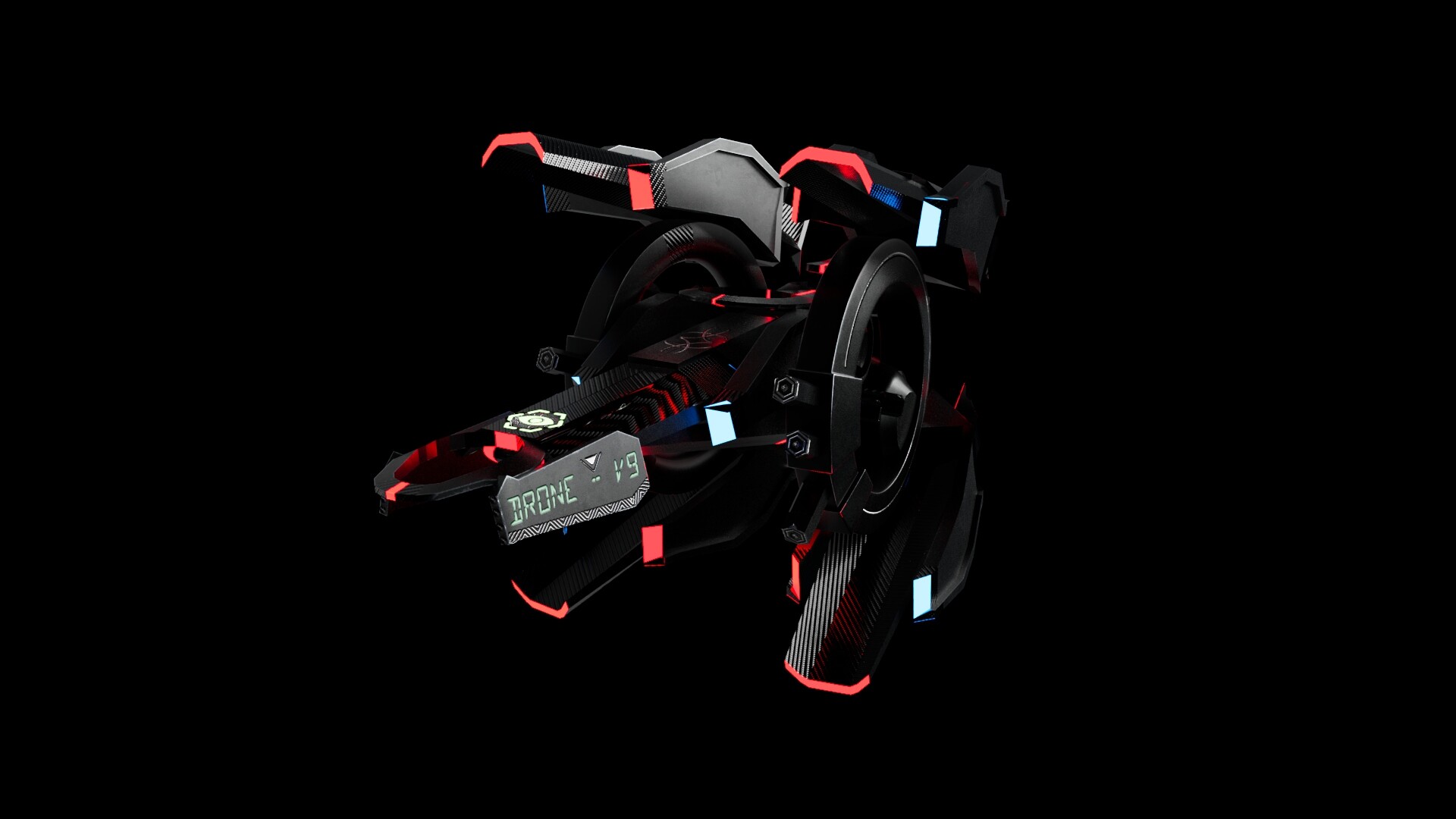 ArtStation - Drone V-9 3D model