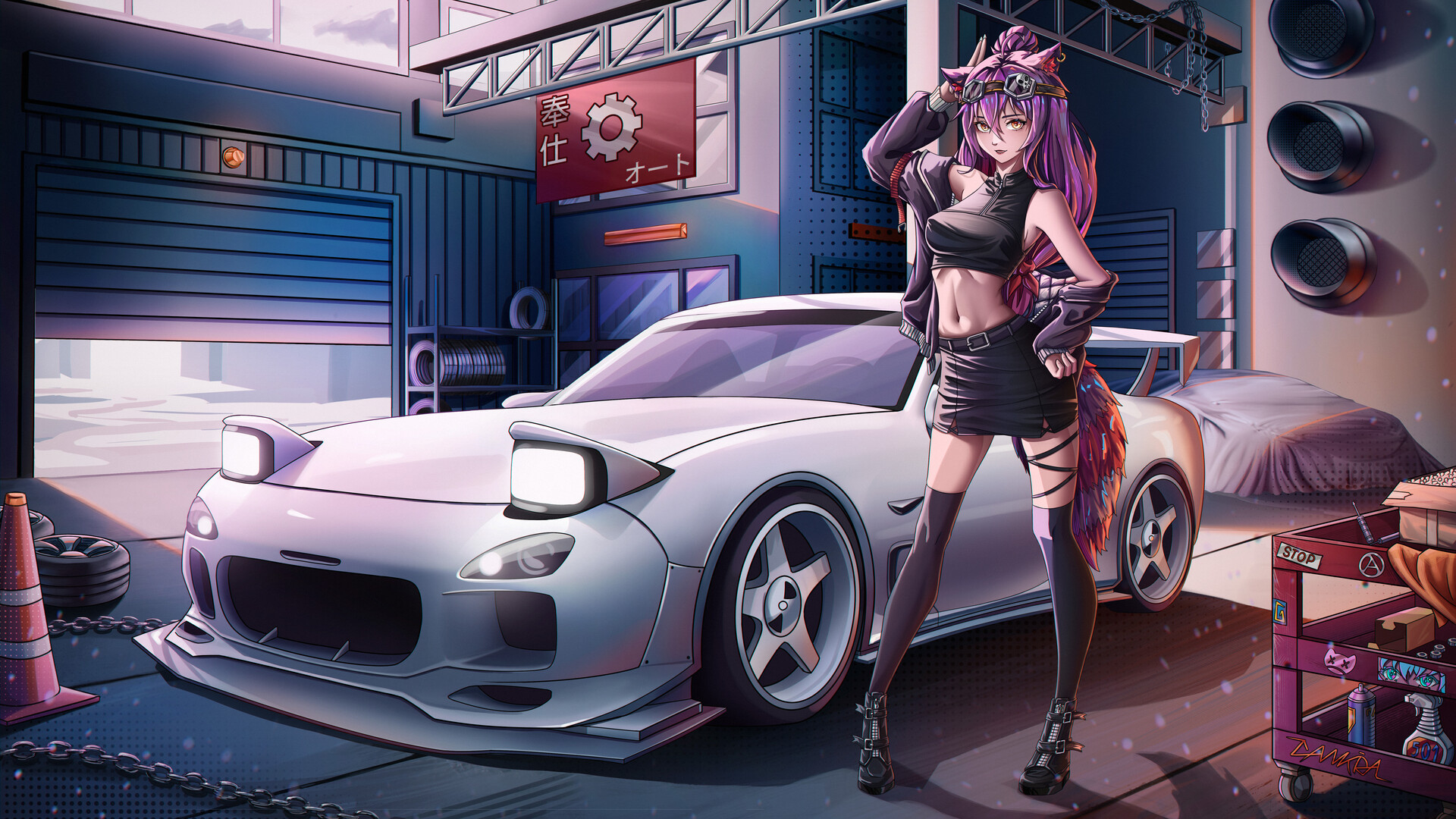 ArtStation - Car Workshop