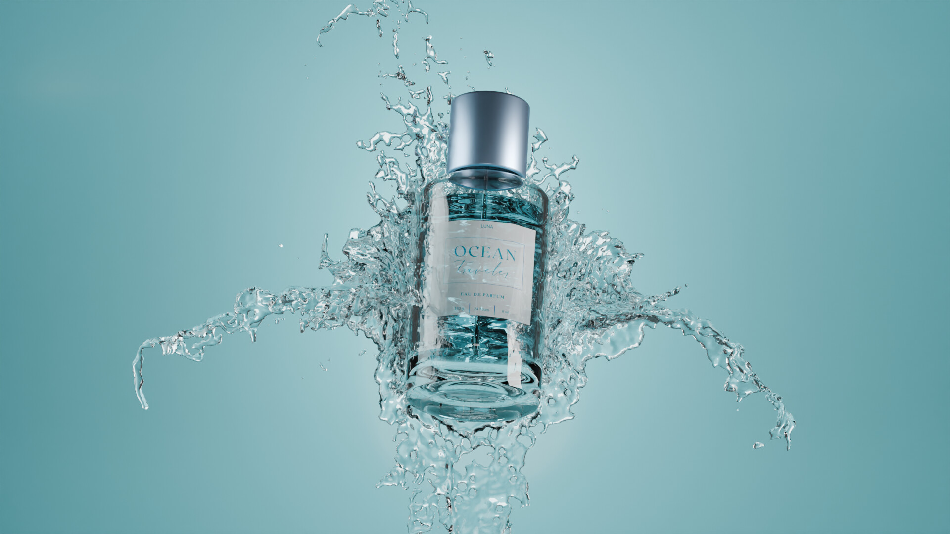 Anum Tahir - Coastal Perfume Animation & Poster Renders