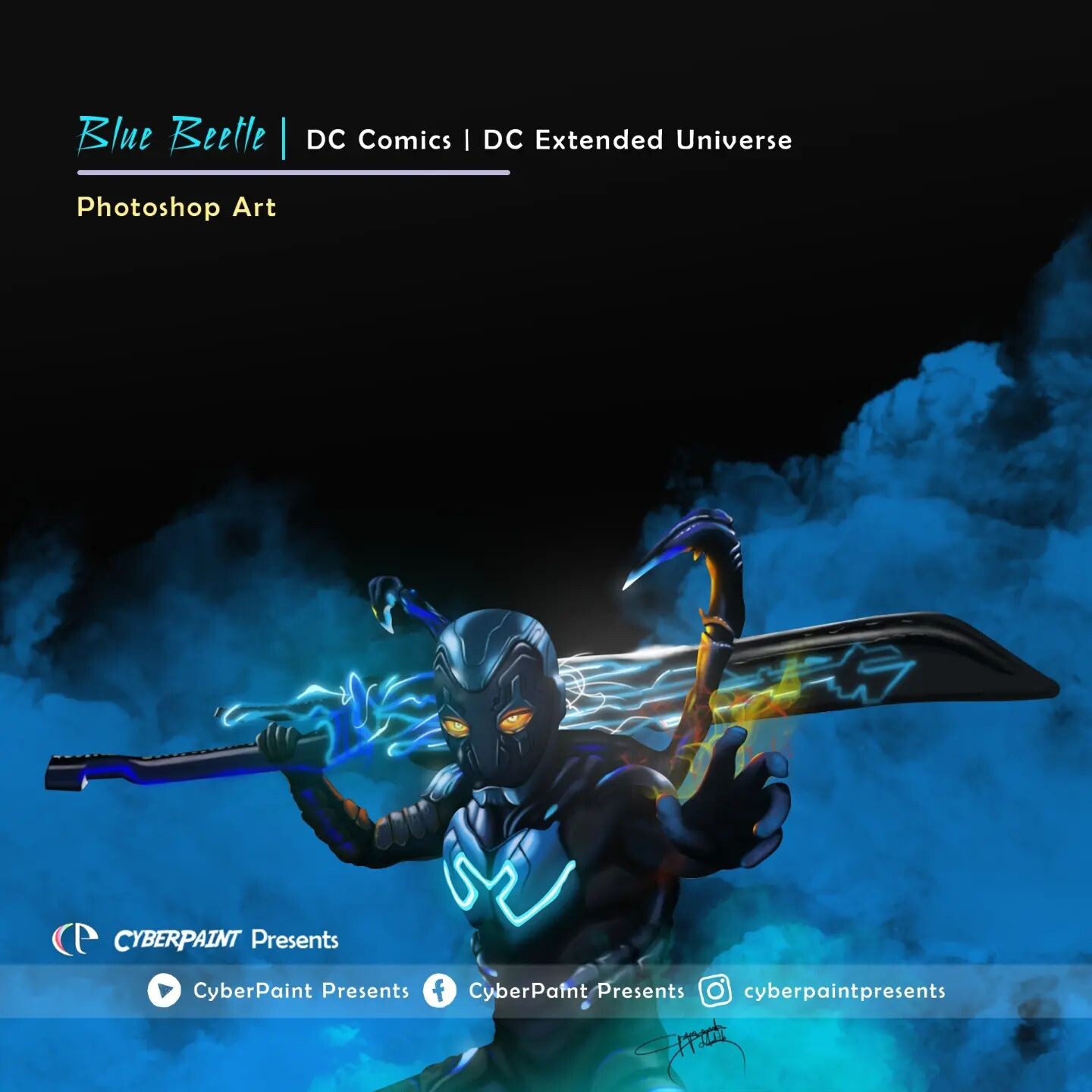ArtStation - Blue Beetle - Fan Art