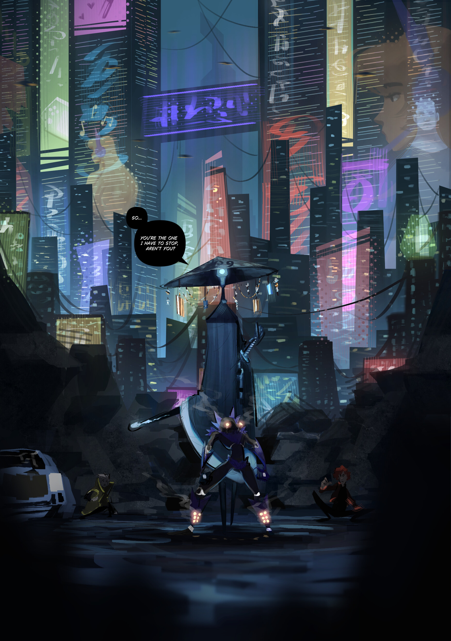 ArtStation - Disaster in the Cybernet