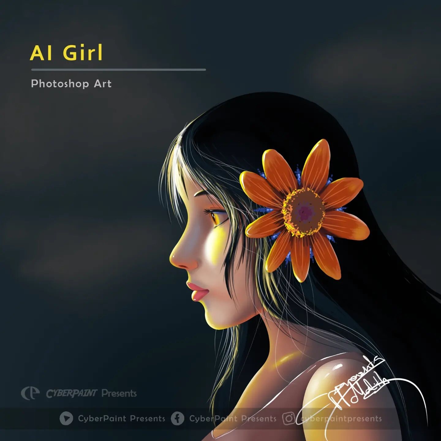 ArtStation - AI-Style Portrait - NoAI Digital Art