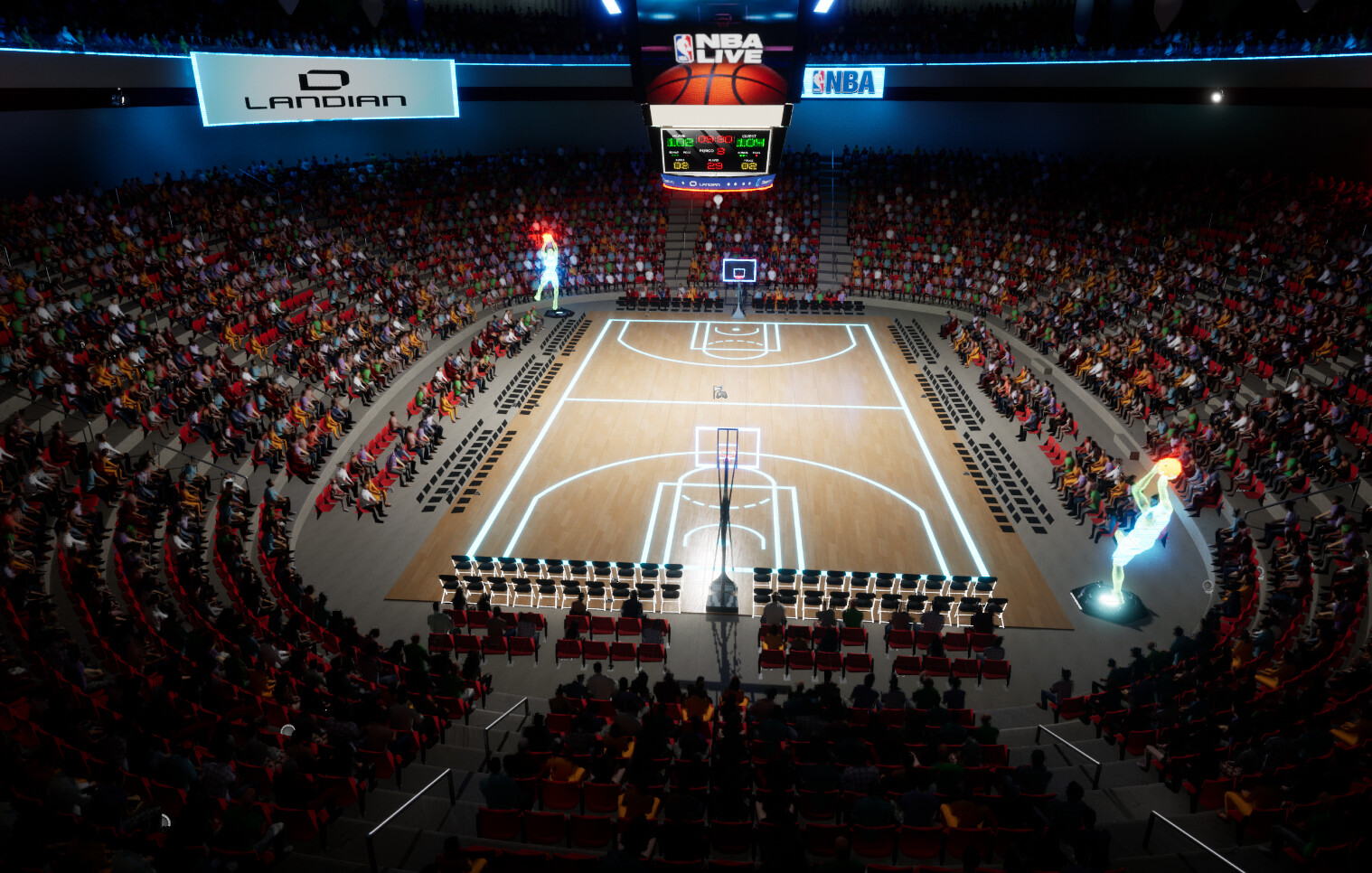 ArtStation - Basketball Stadium
