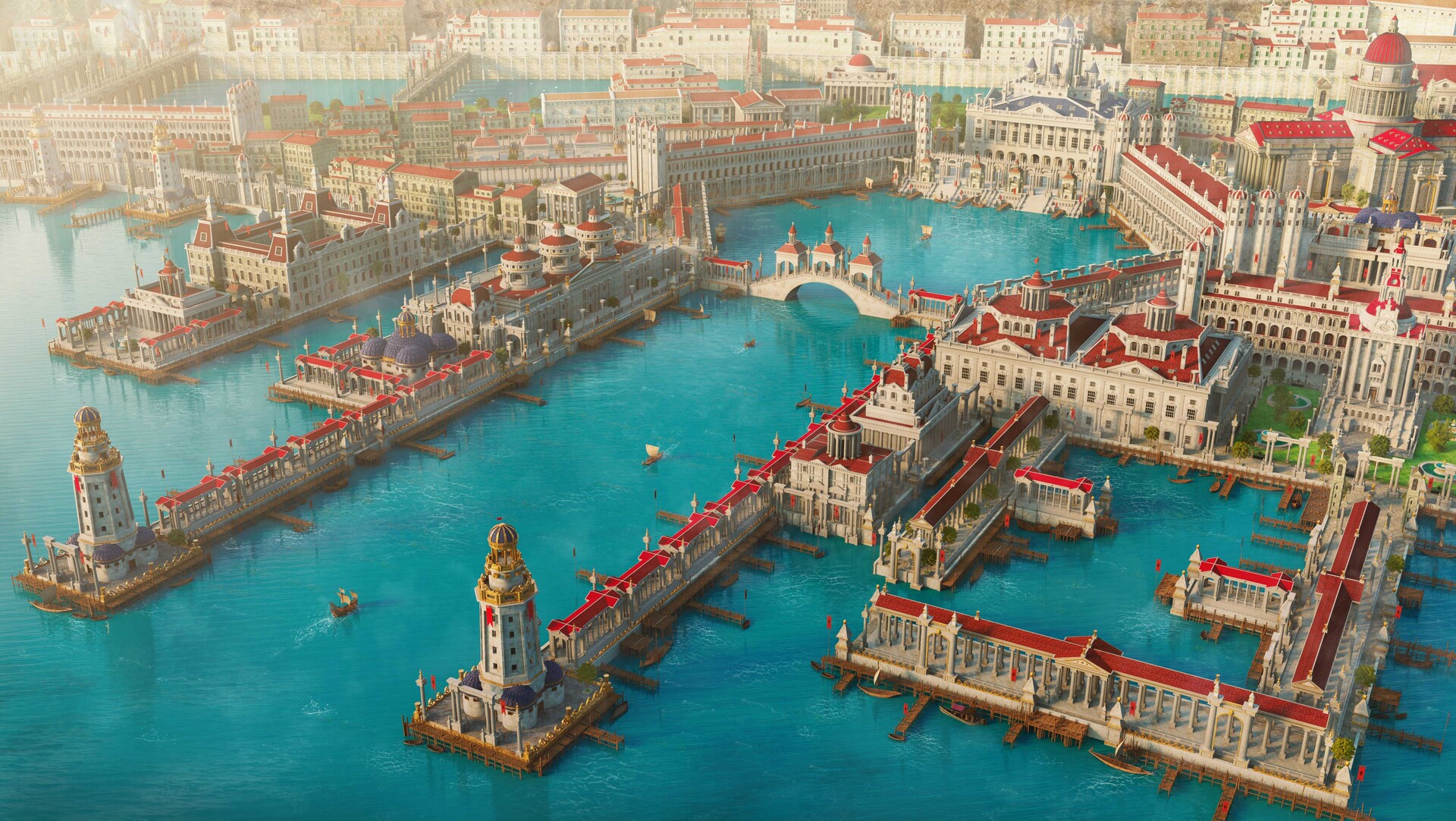 ArtStation - Portus. The main harbor of Rome.