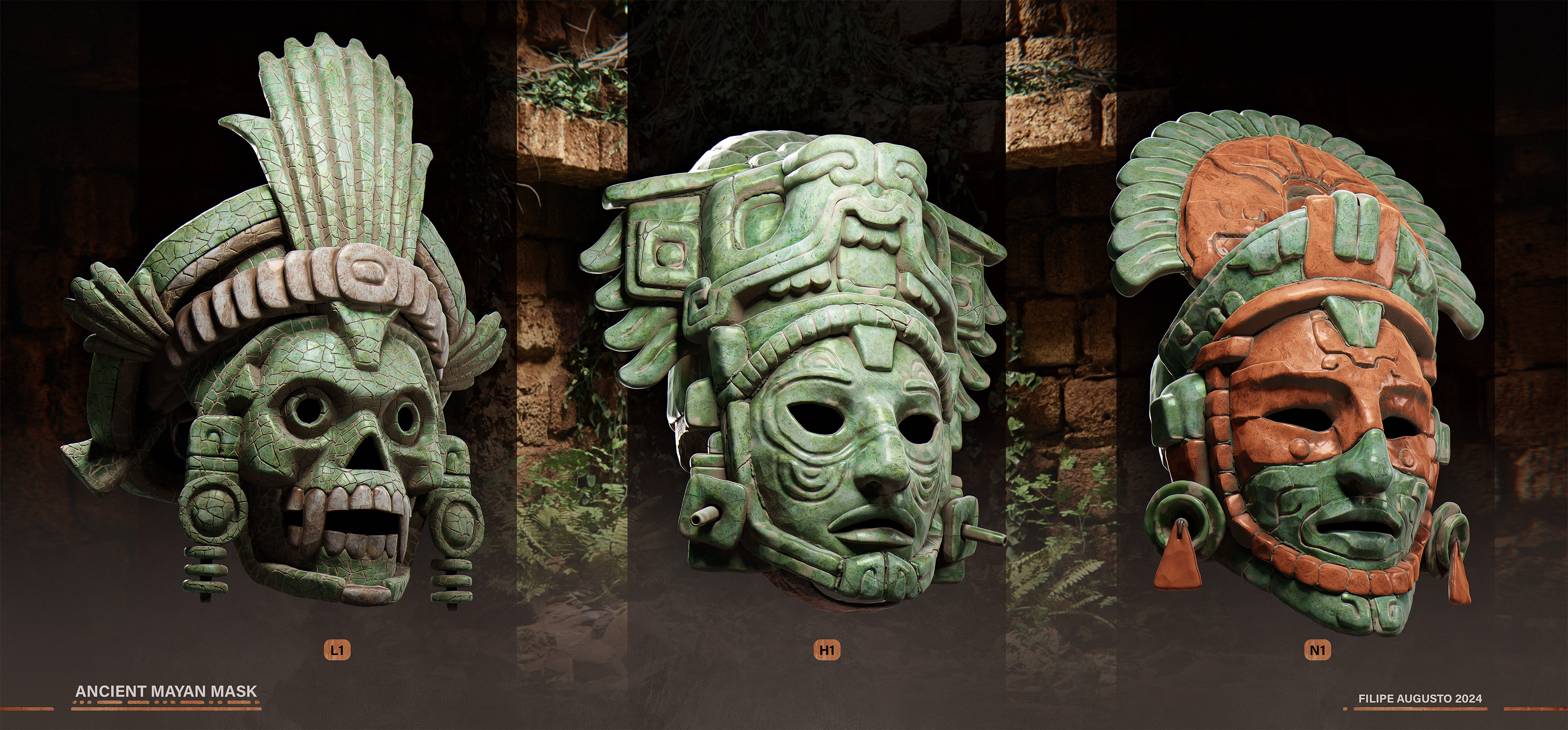 mayan helmet