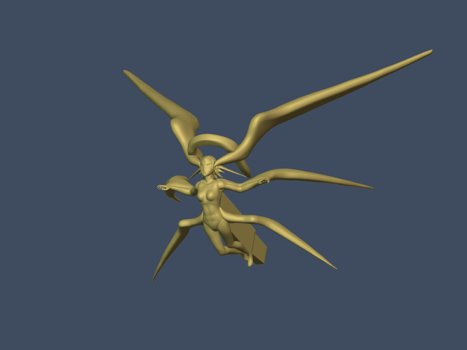 Foxtail - Seraphim 3D figure for Advance of Zeta Gundam VFin