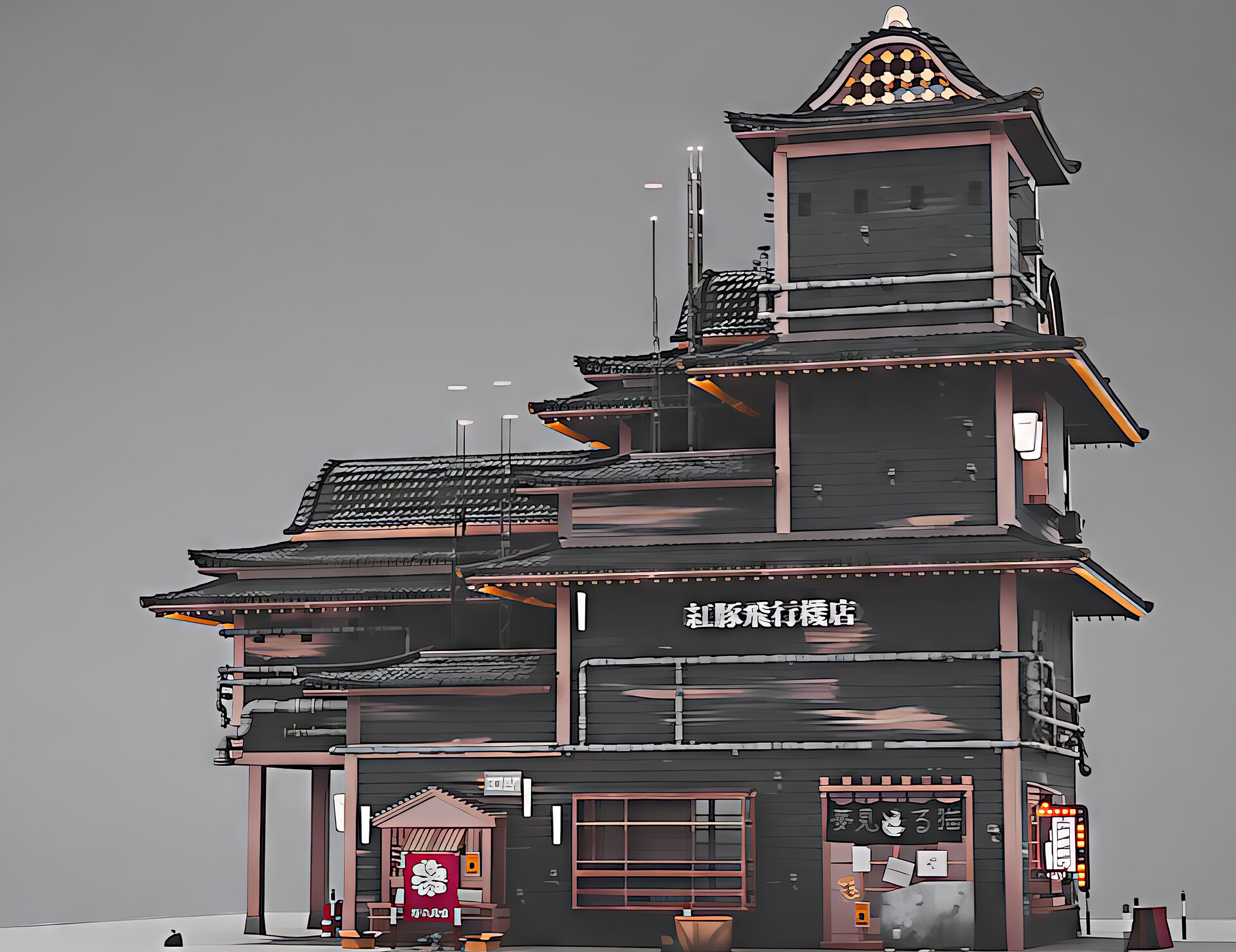 ArtStation - UE5 programmed building