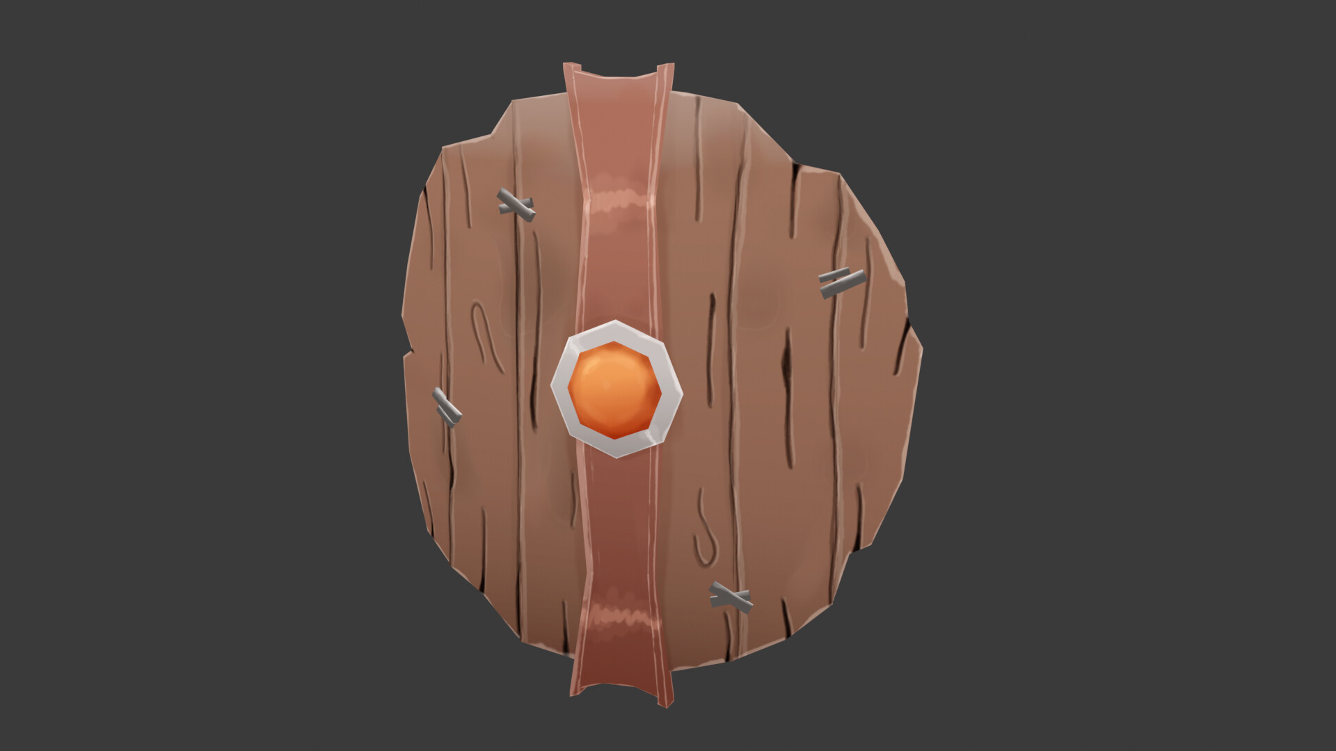 ArtStation - Stylized Shield Model 4