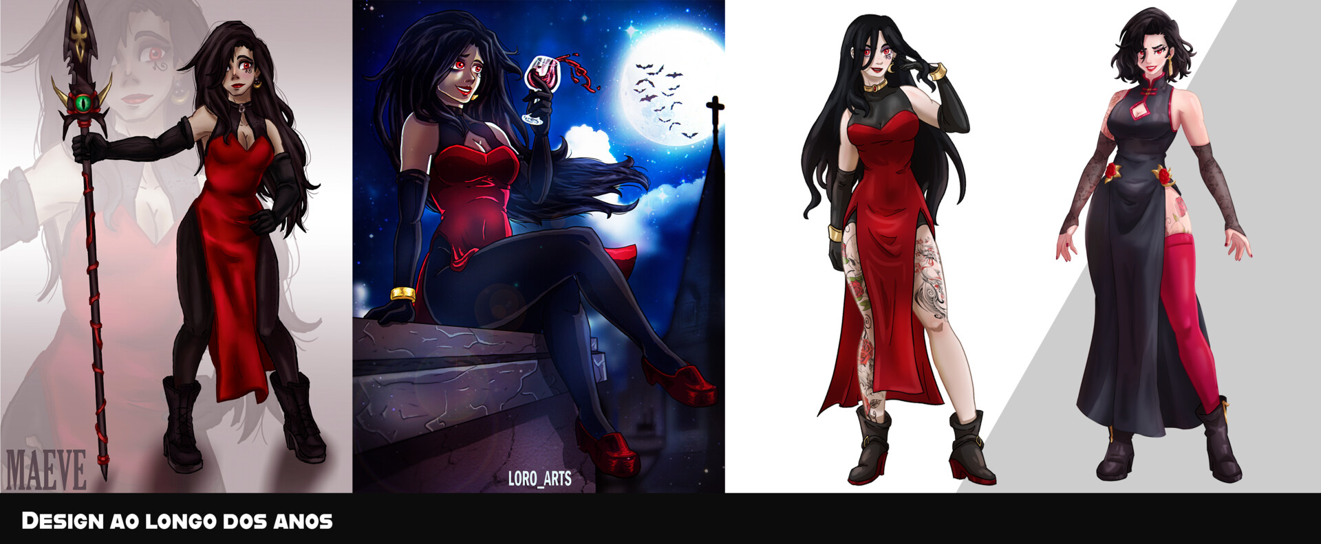 Loro _arts - Personal project - Character design series 05