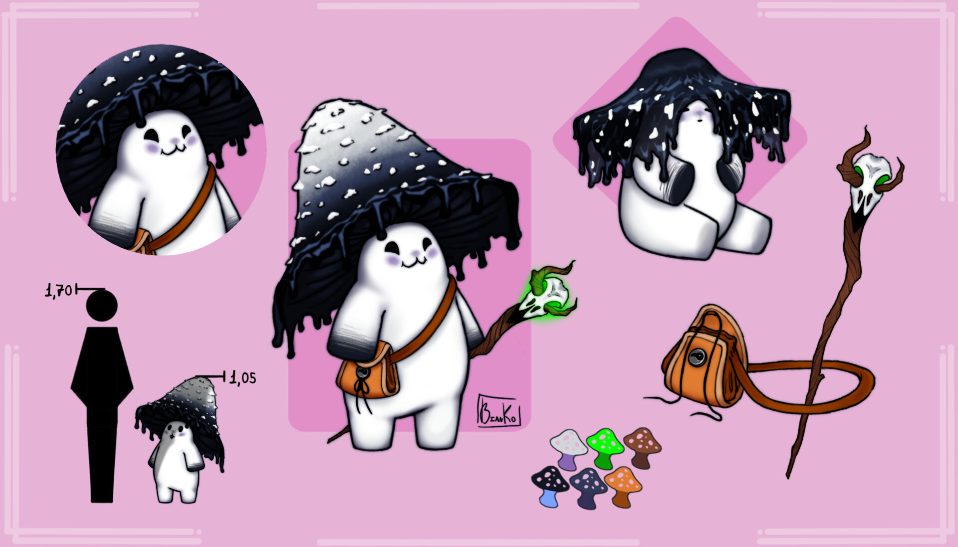 BianKo - A commission of a MushFella