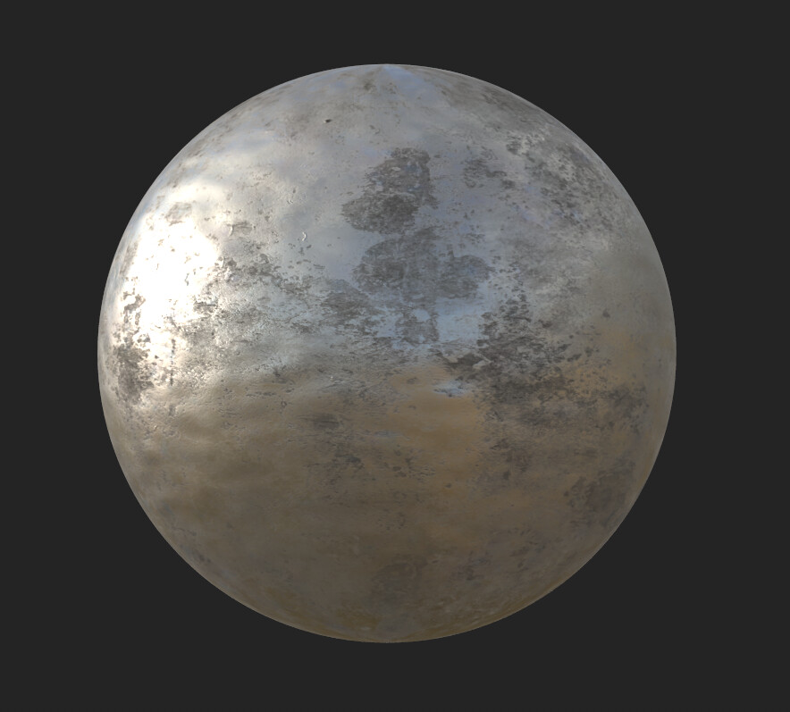 ArtStation - Damaged metal