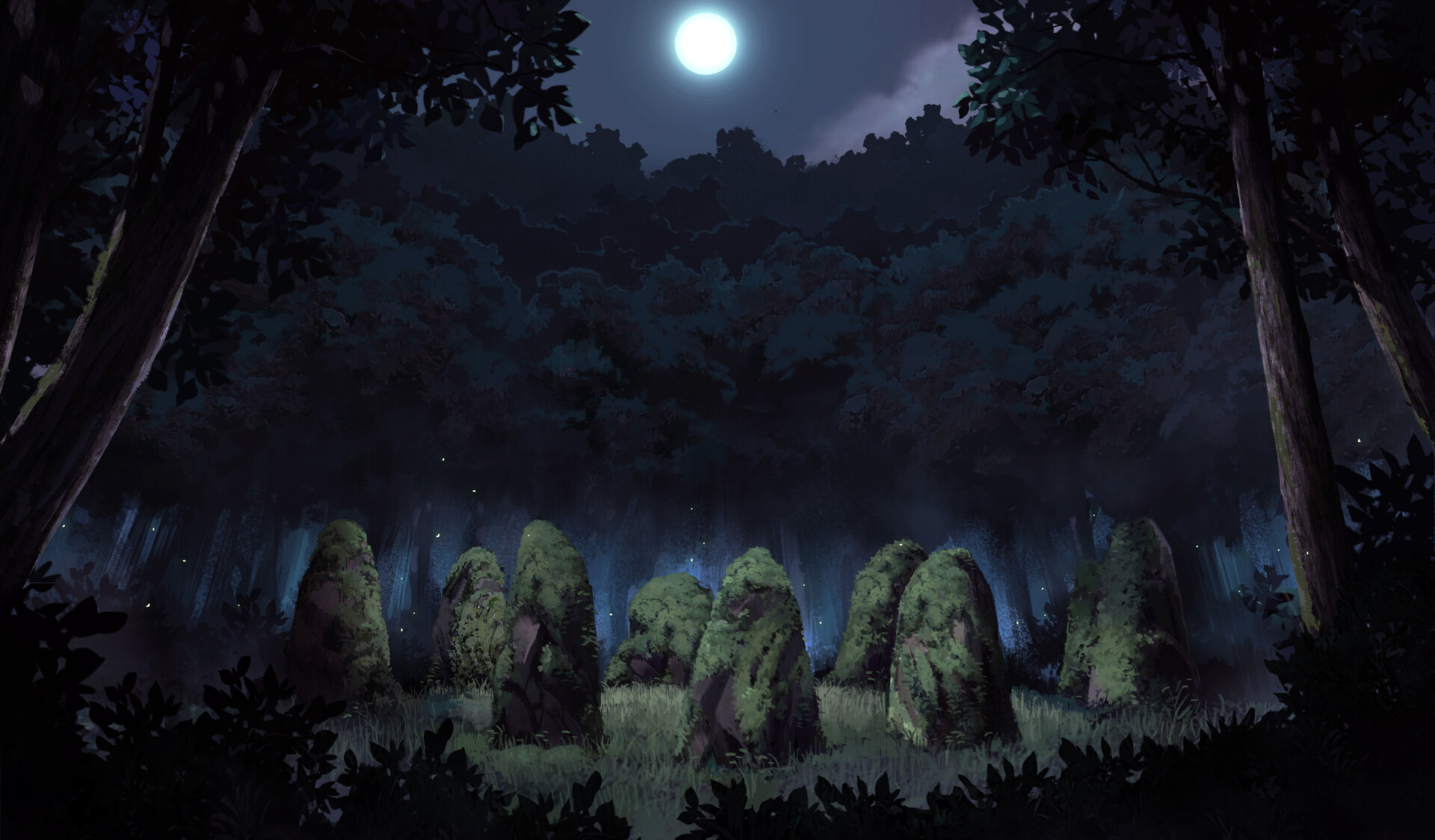 Bo Li - Castlevania Nocturne Season 1 background design