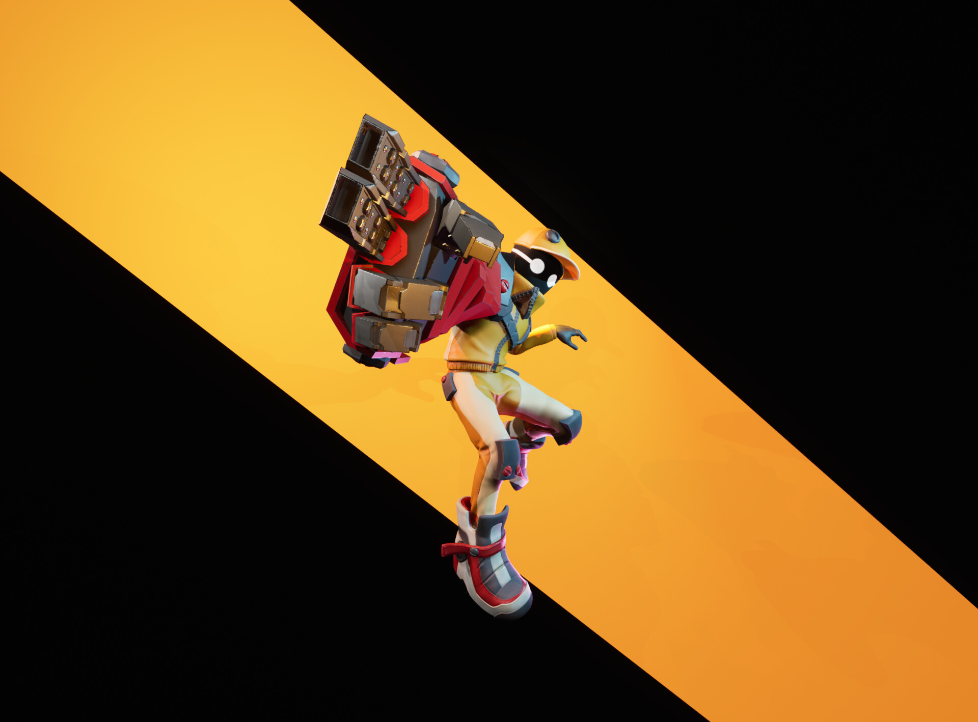 ArtStation - DivaBot Side Scroller Character