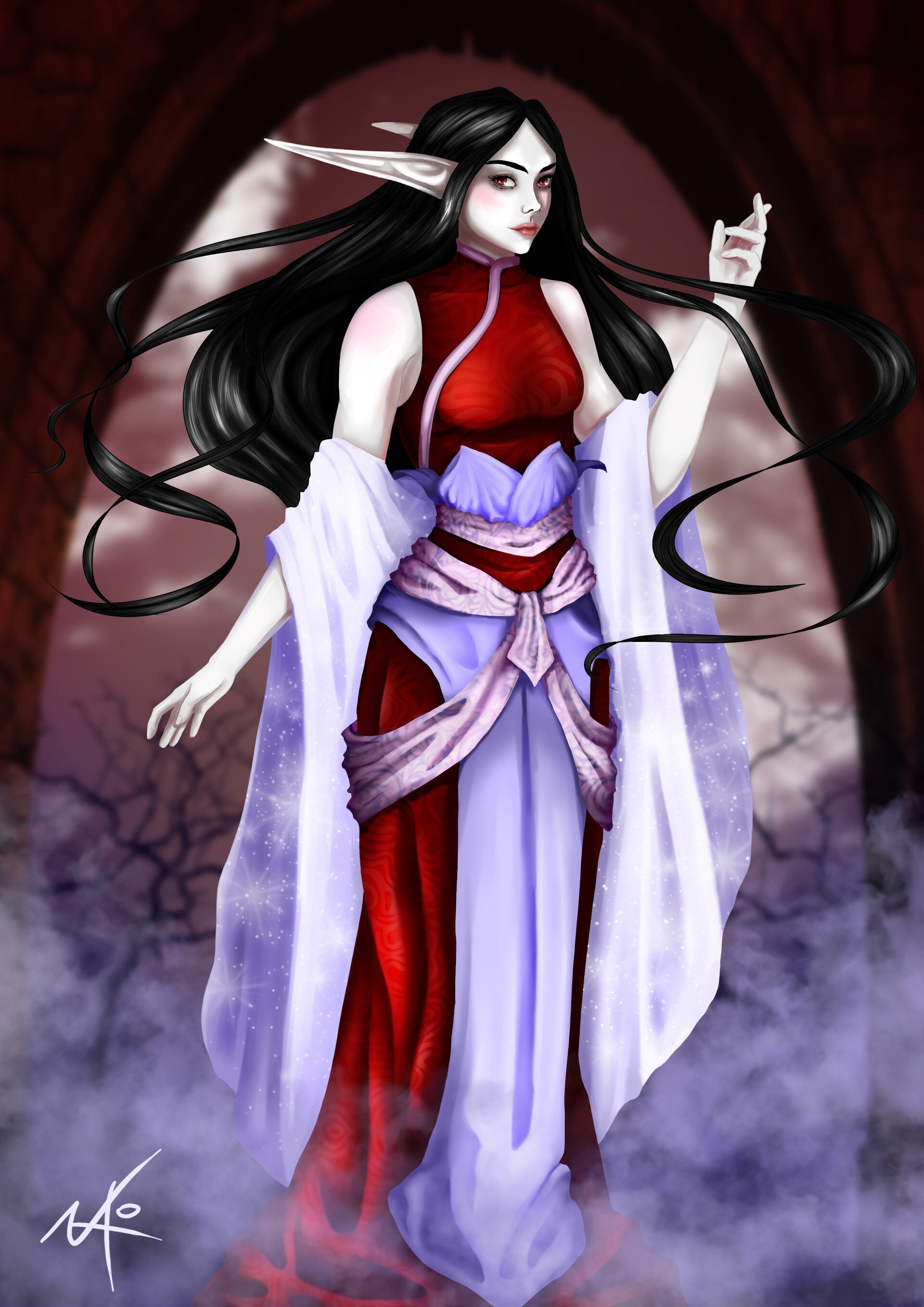 ArtStation - Custom madam from D&D.