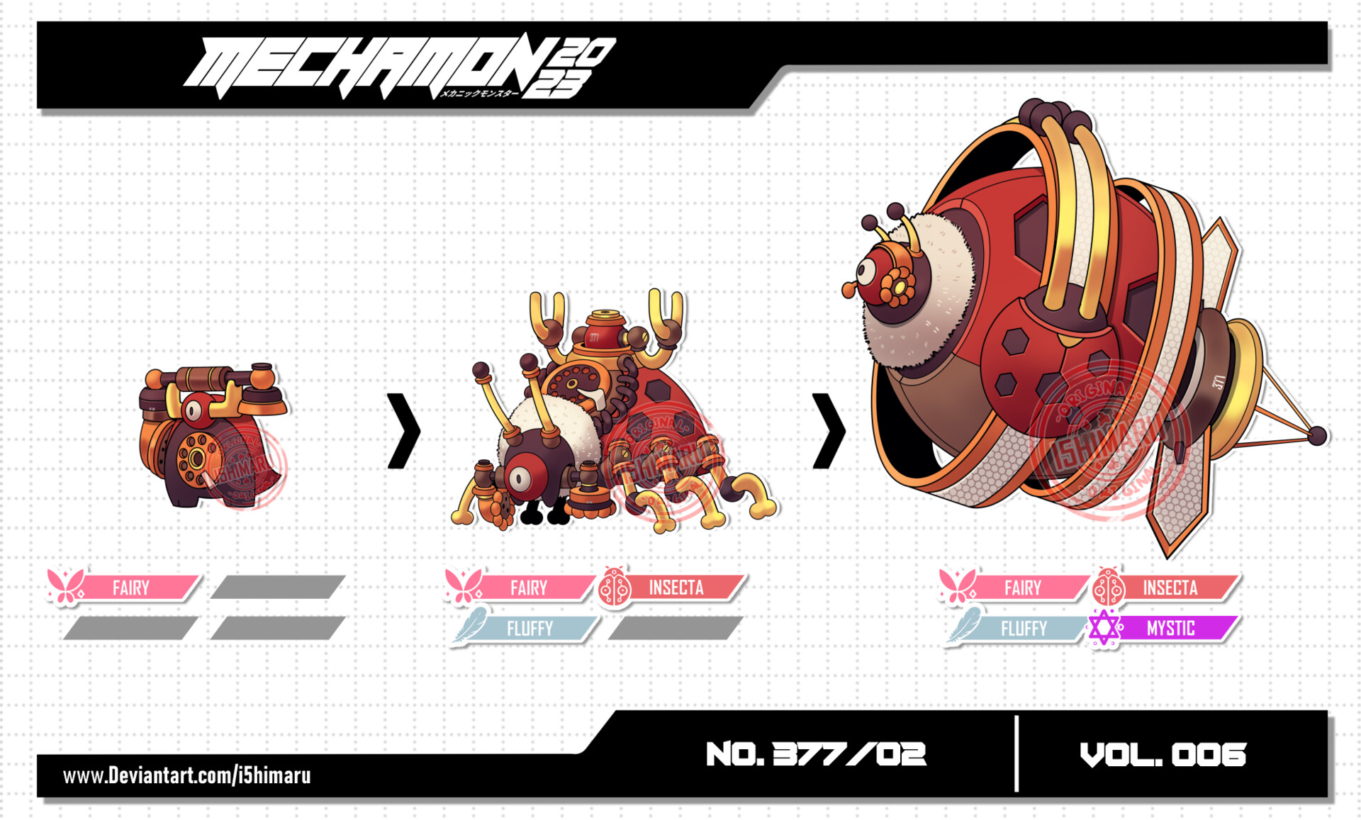 ArtStation - Mechamon NO.377/02 | VOL.006