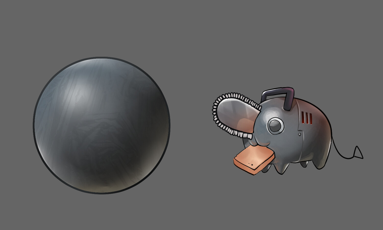 ArtStation - Material study (Ft. Ponchita)