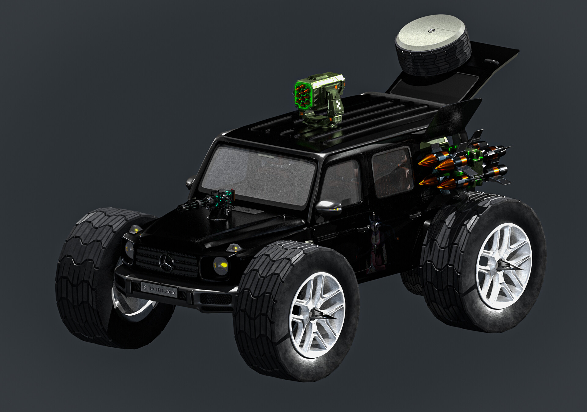 ArtStation - modified g wagon