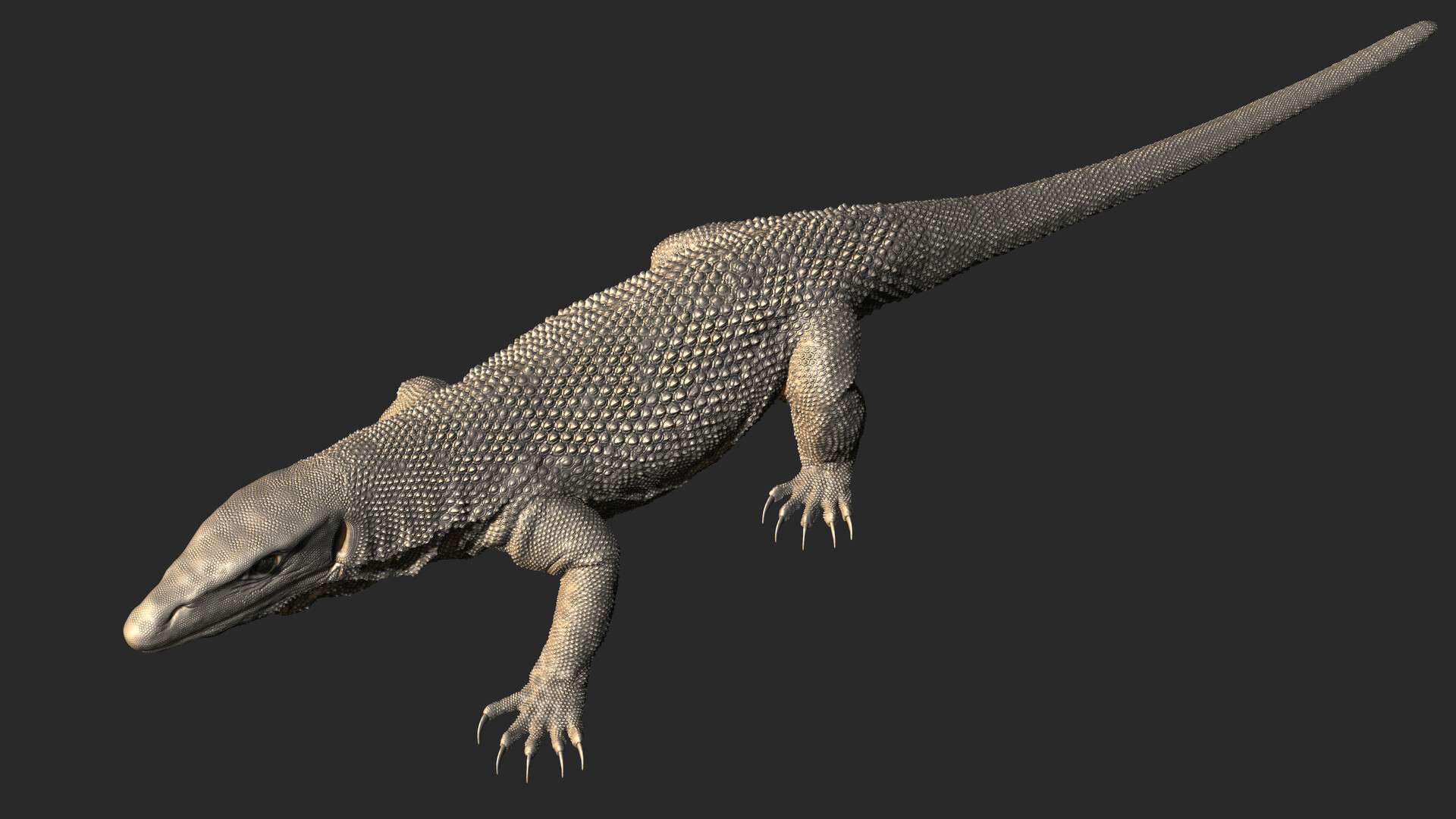 ArtStation - Monitor Lizard