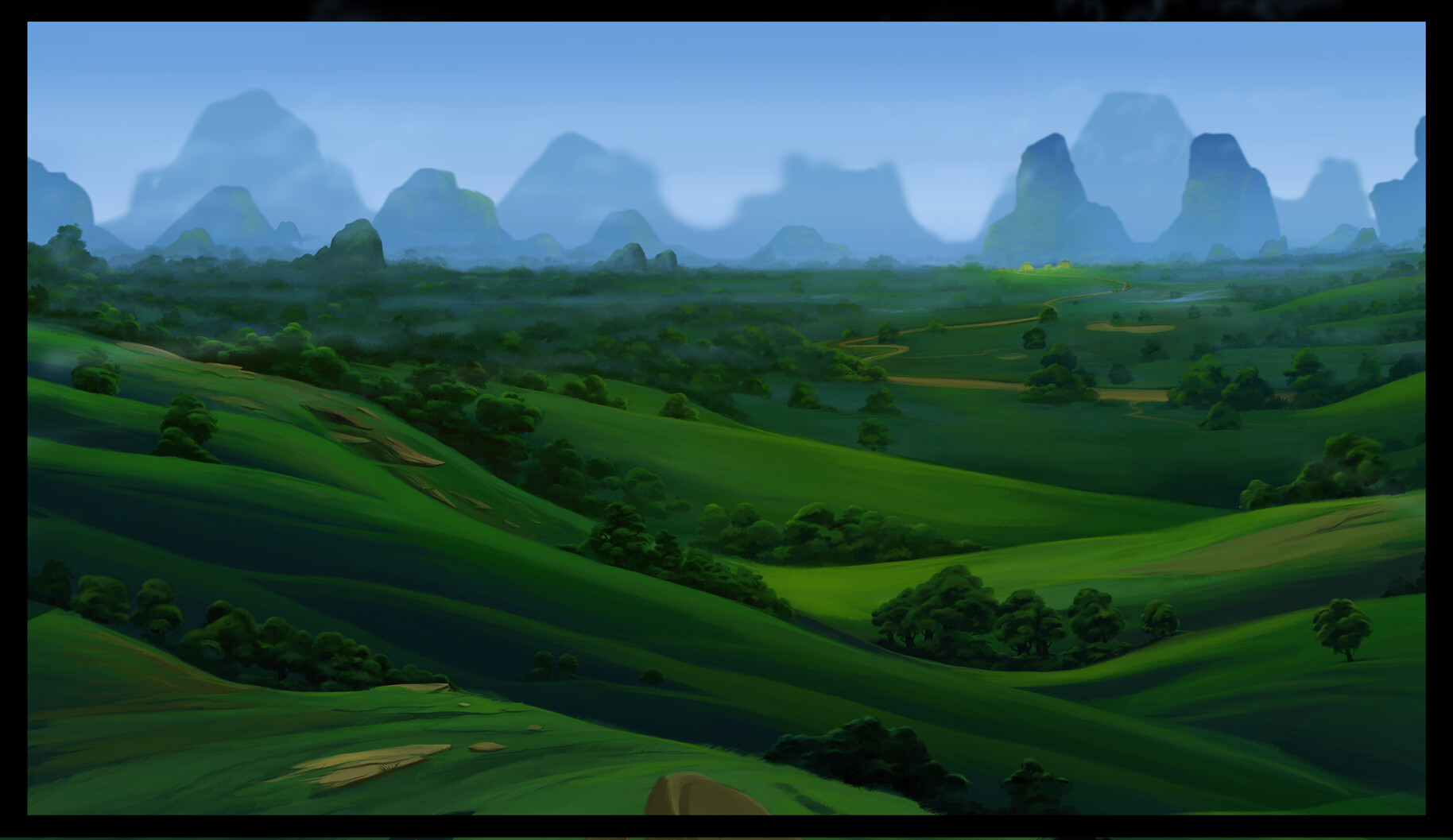 ArtStation - 2D Background