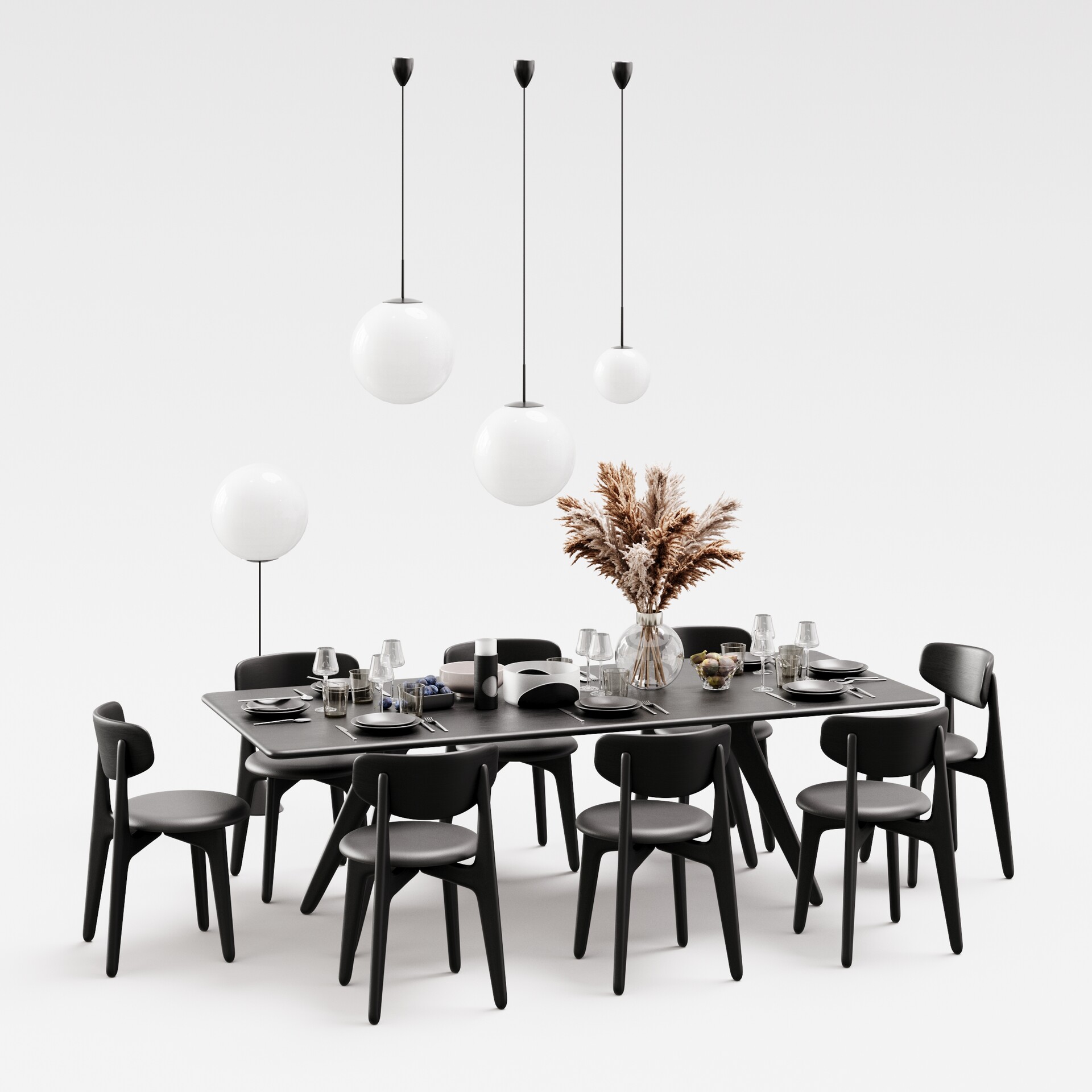 Evermotion Studio - Dining Furniture 3D Models collection - Archmodels ...