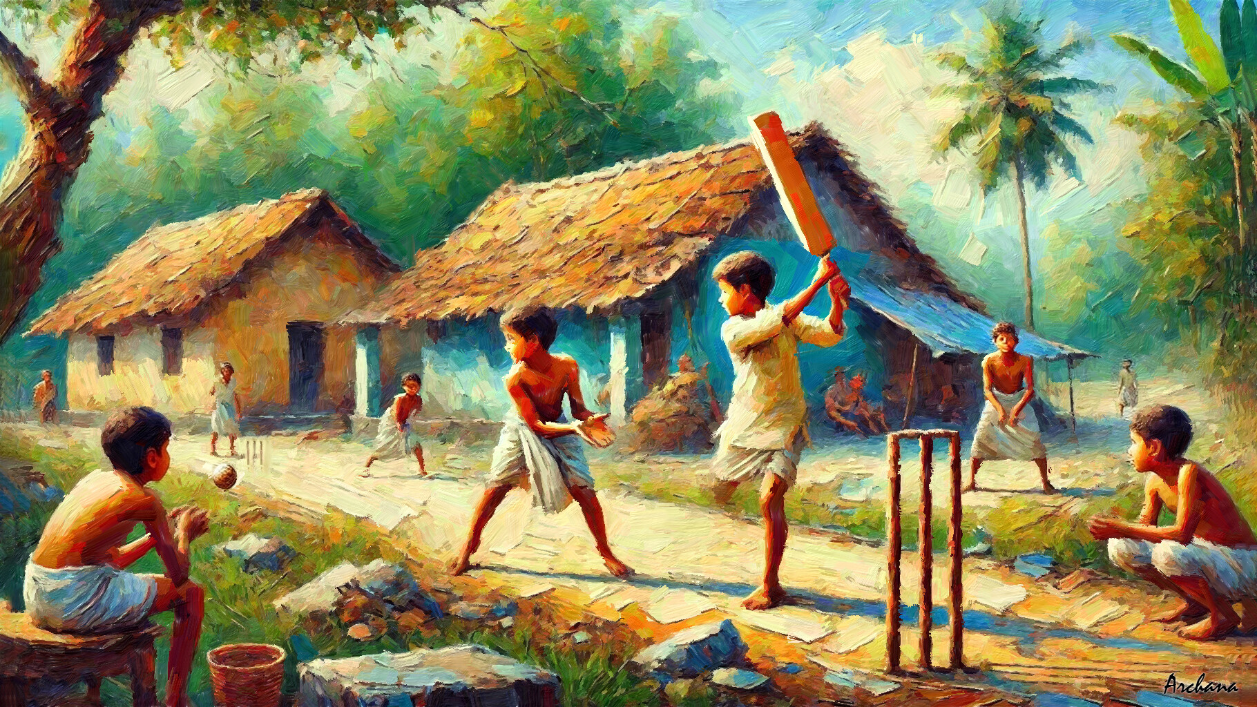 ArtStation - Swami and His Friends