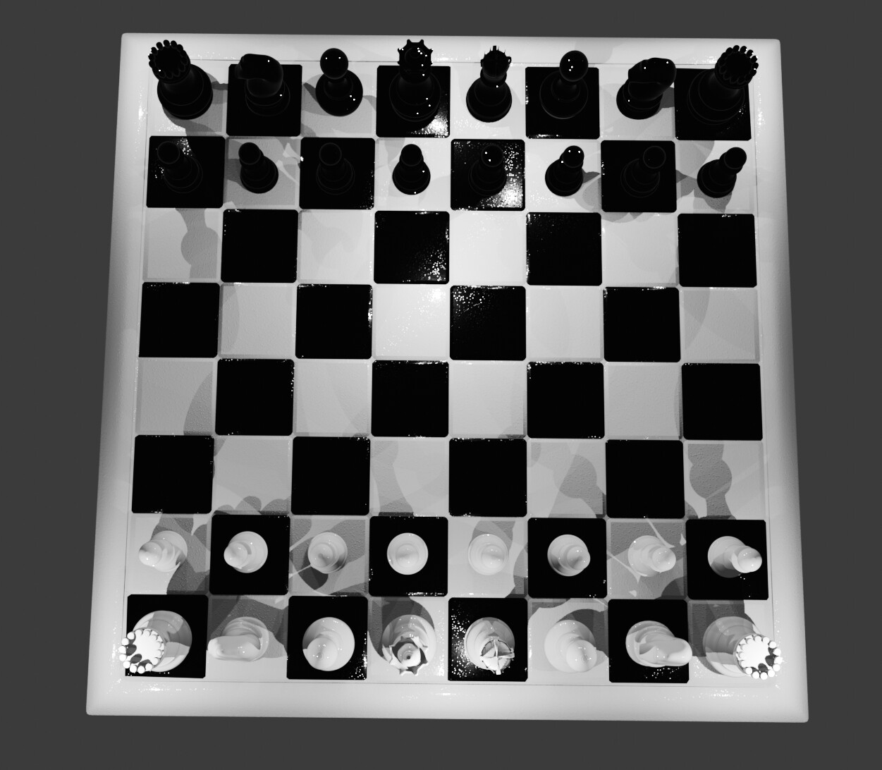 ArtStation - Chess (3D Blender)