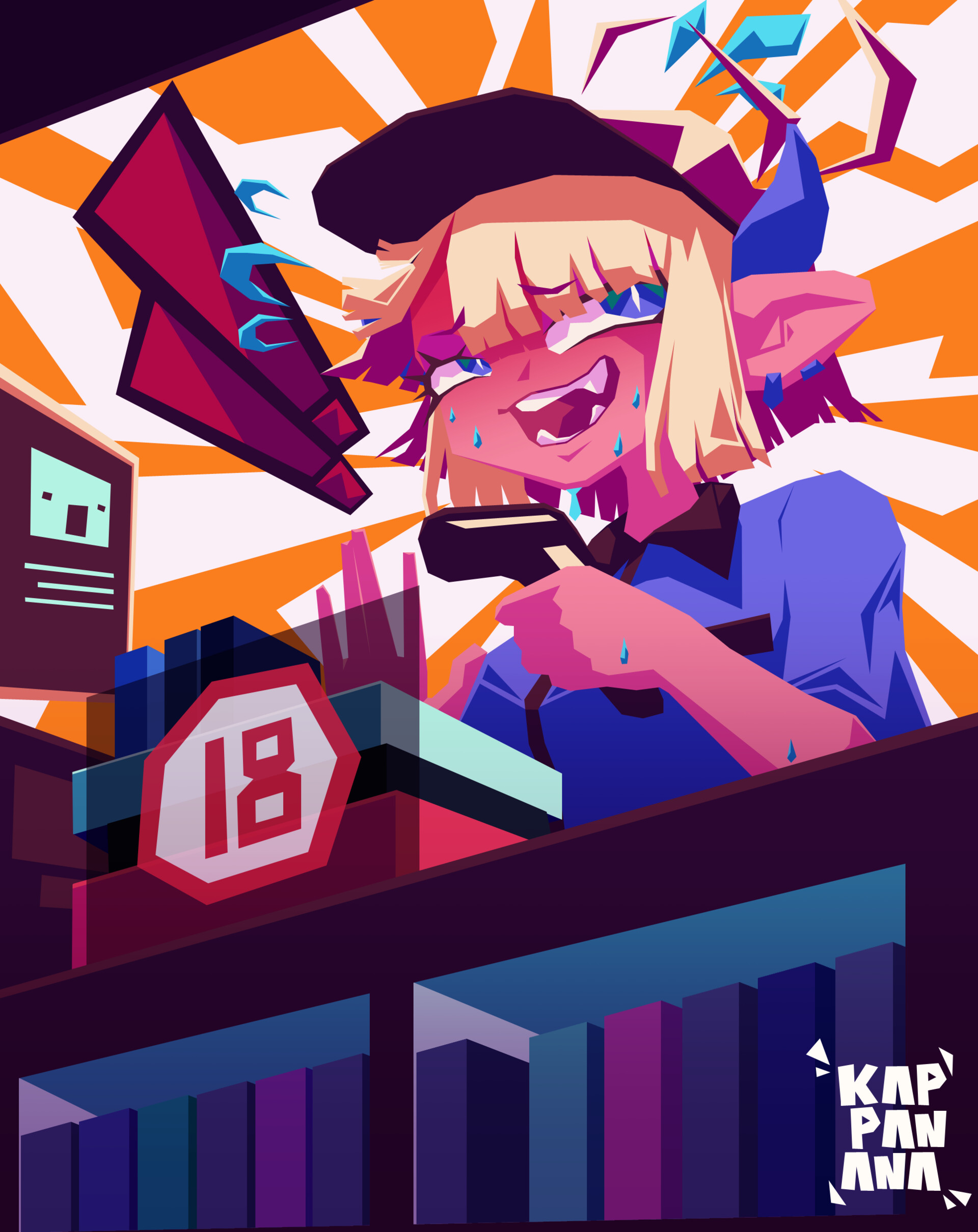 ArtStation - Cashier Moment